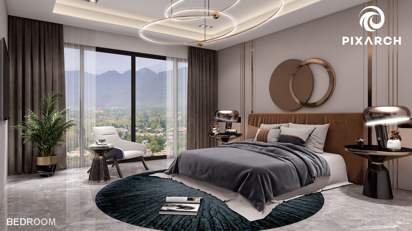 River Courtyard Visualized by Pixarch by Pixarch 3D Architectural ...