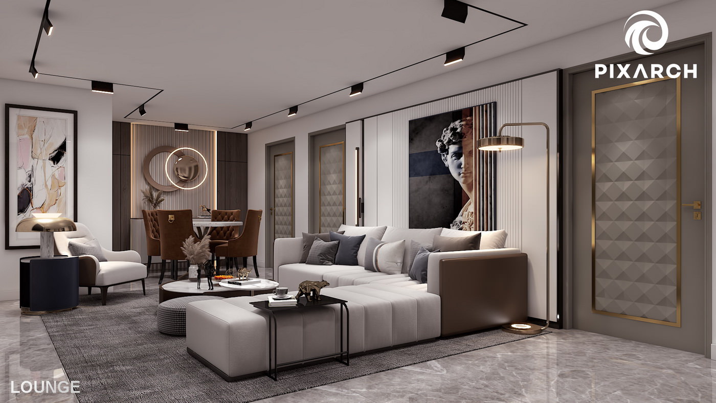 River Courtyard Visualized by Pixarch by Pixarch 3D Architectural ...