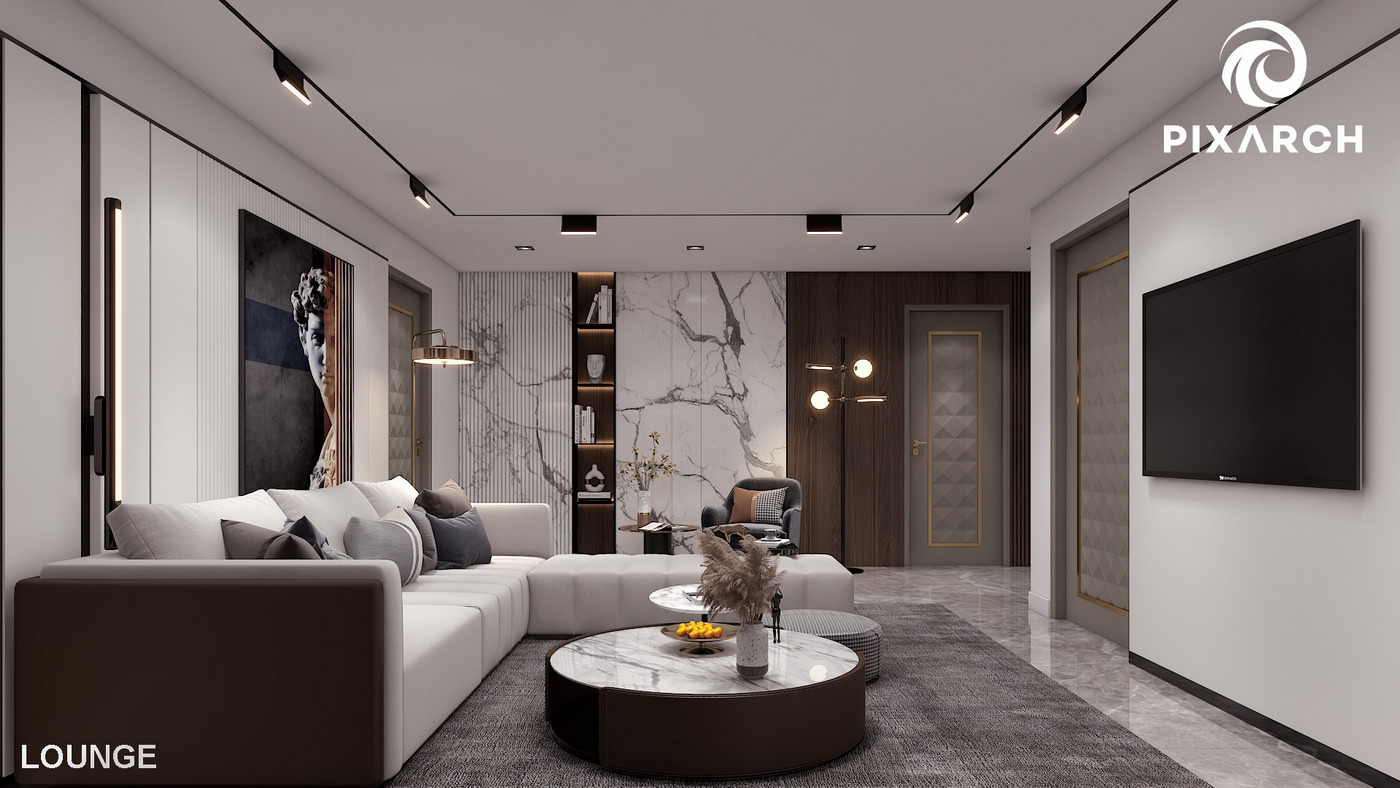 River Courtyard Visualized by Pixarch by Pixarch 3D Architectural ...