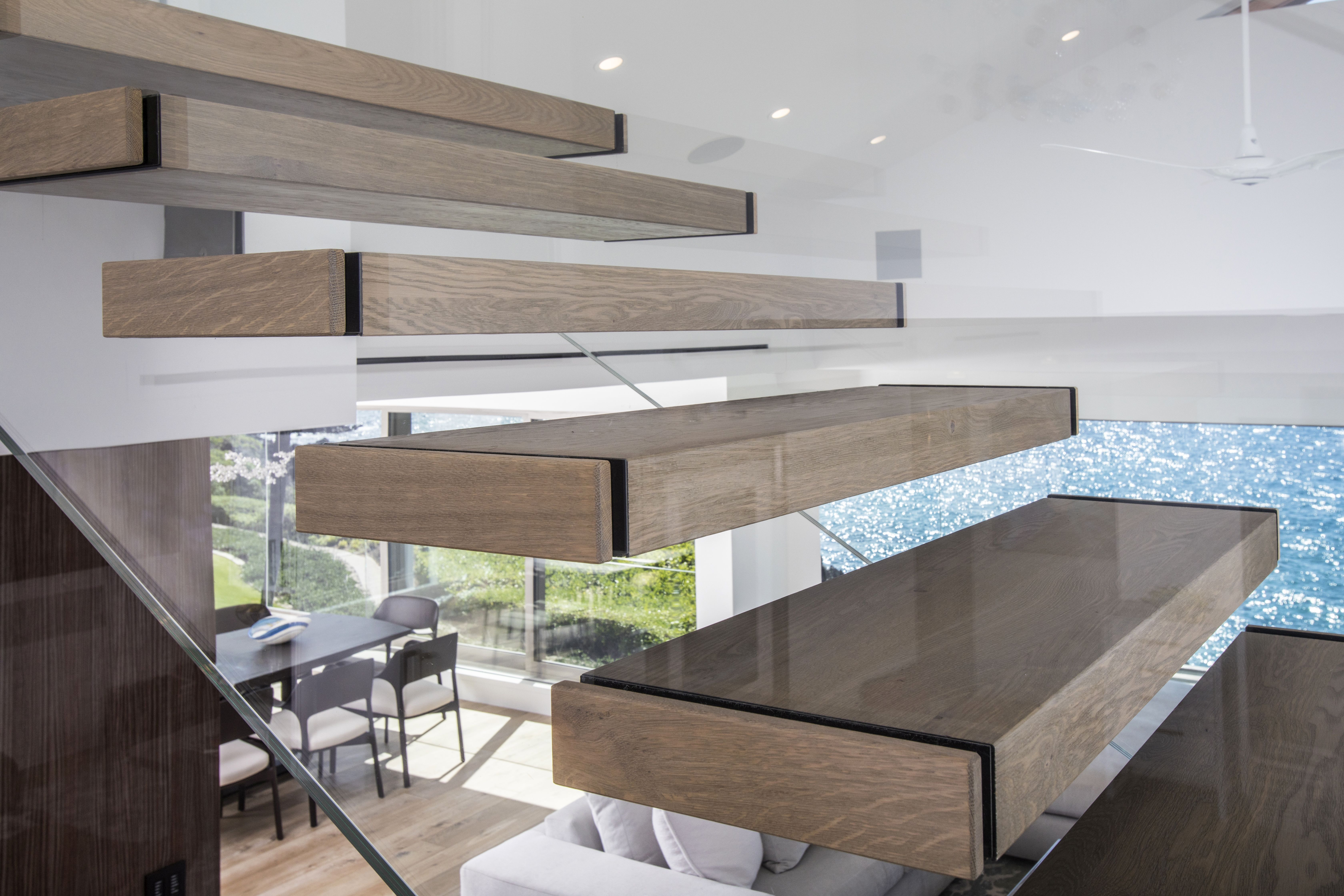 Floating staircase - Hawaii - Siller Stairs by Siller Stairs - Architizer