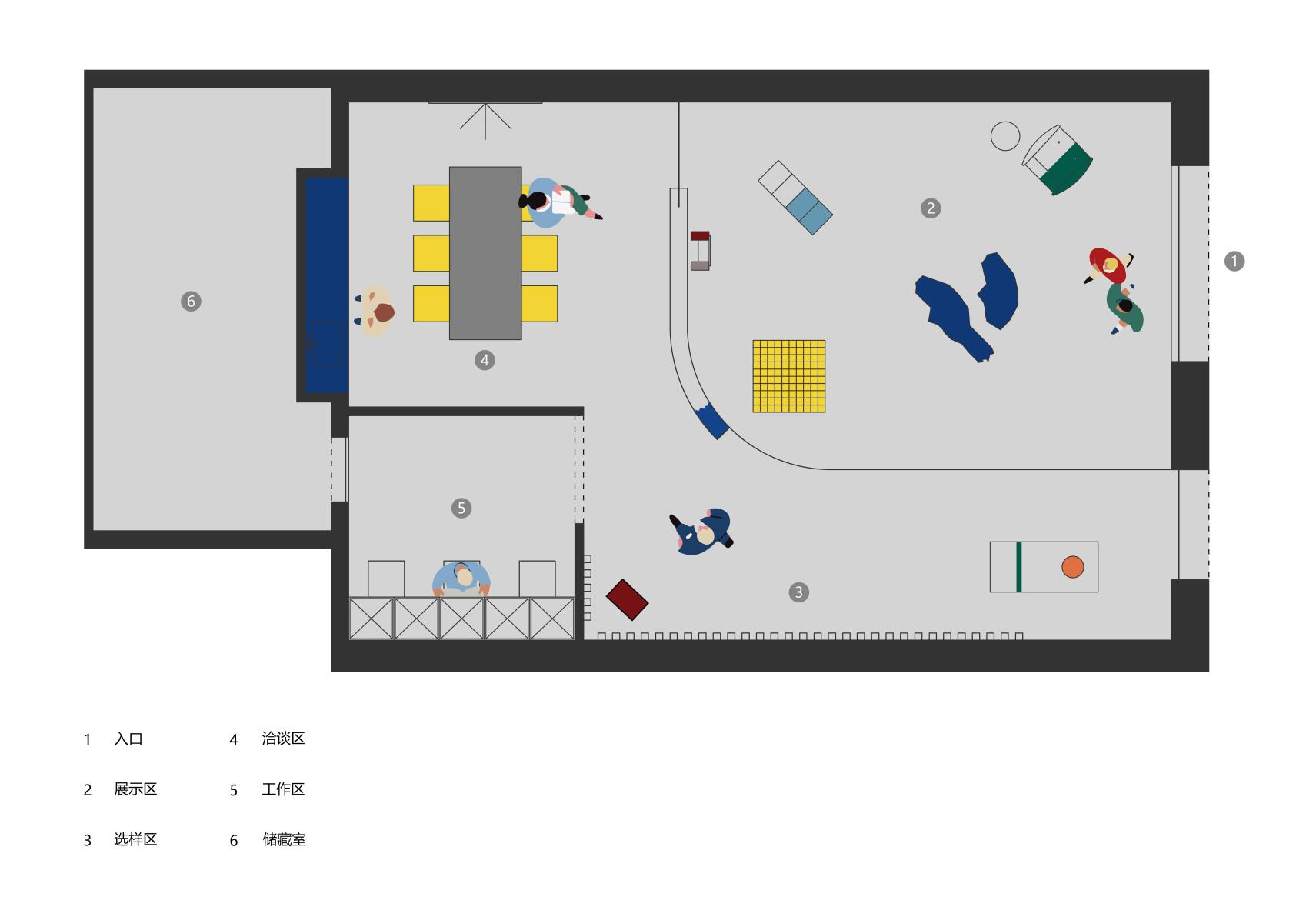 Benjamin Moore Experience Center, Jinhua by NDB Design Studio - Architizer