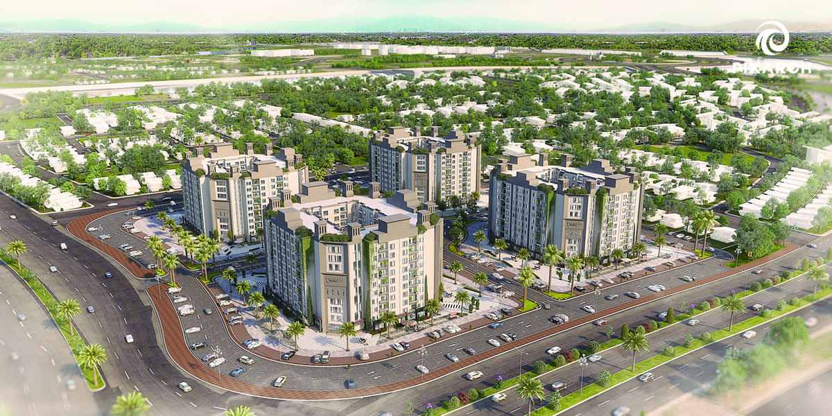 Paragon Towers Visualized by Pixarch by Pixarch 3D Architectural ...