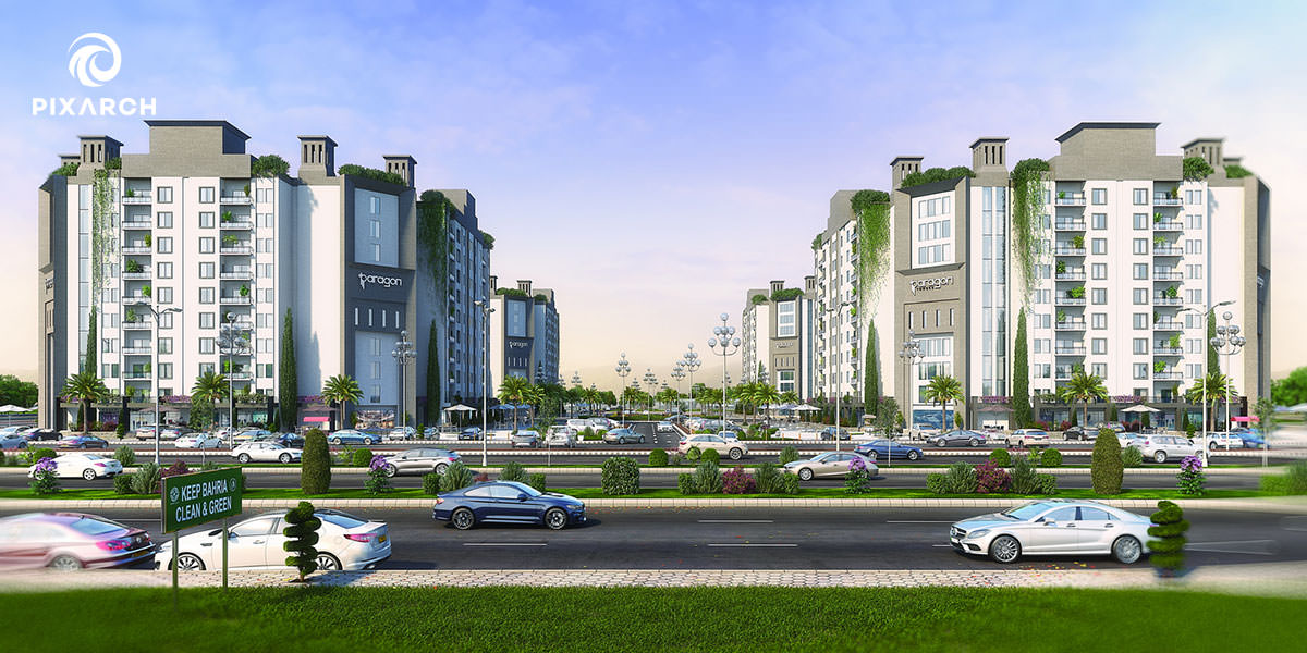 Paragon Towers Visualized by Pixarch by Pixarch 3D Architectural ...