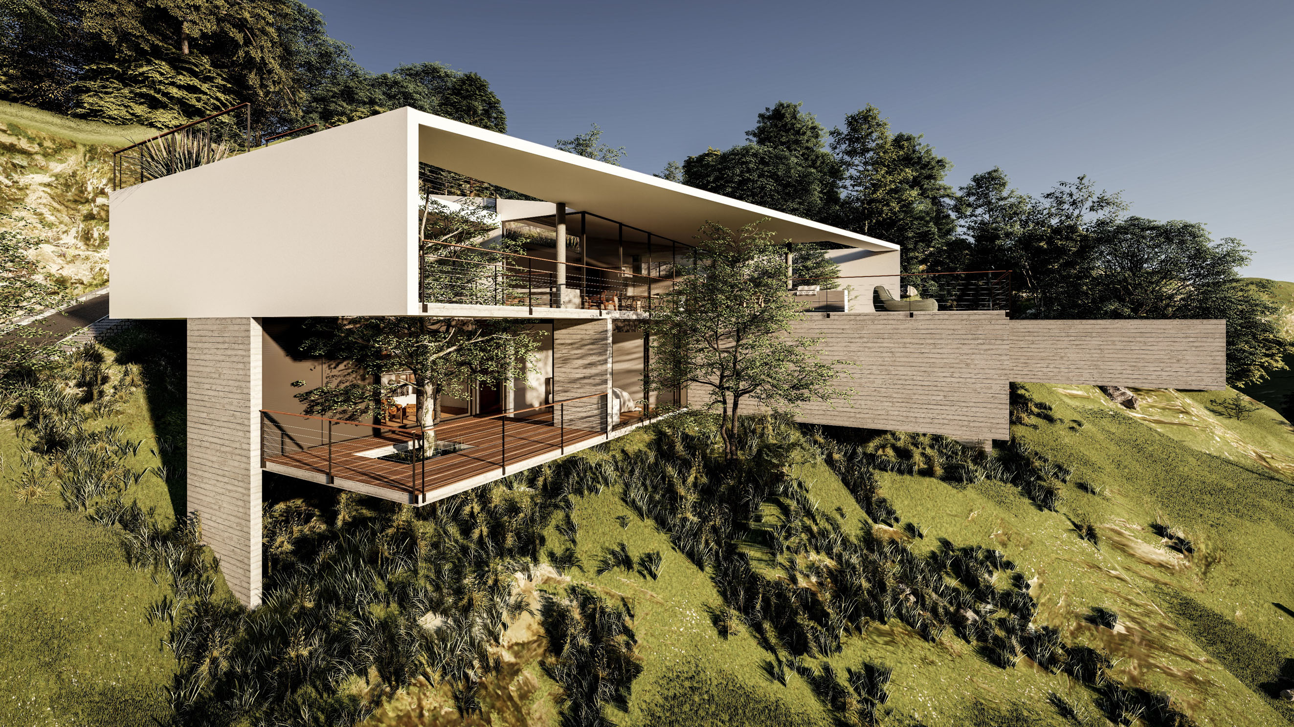 Trapeze house by TETRO ARQUITETURA - Architizer