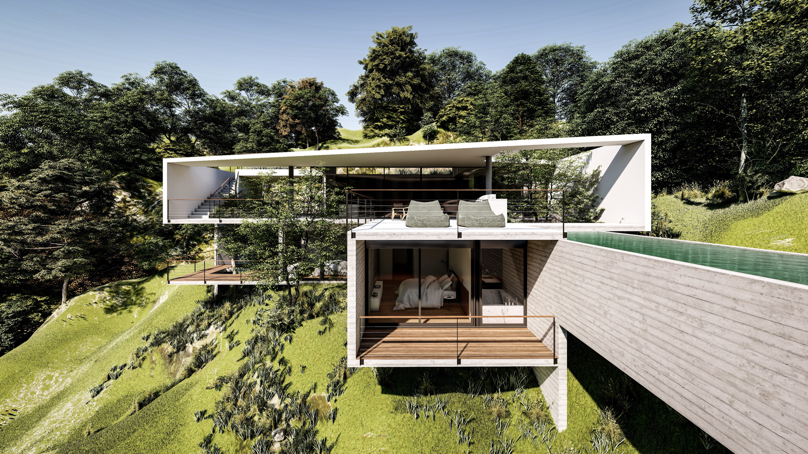 Trapeze house by TETRO ARQUITETURA - Architizer