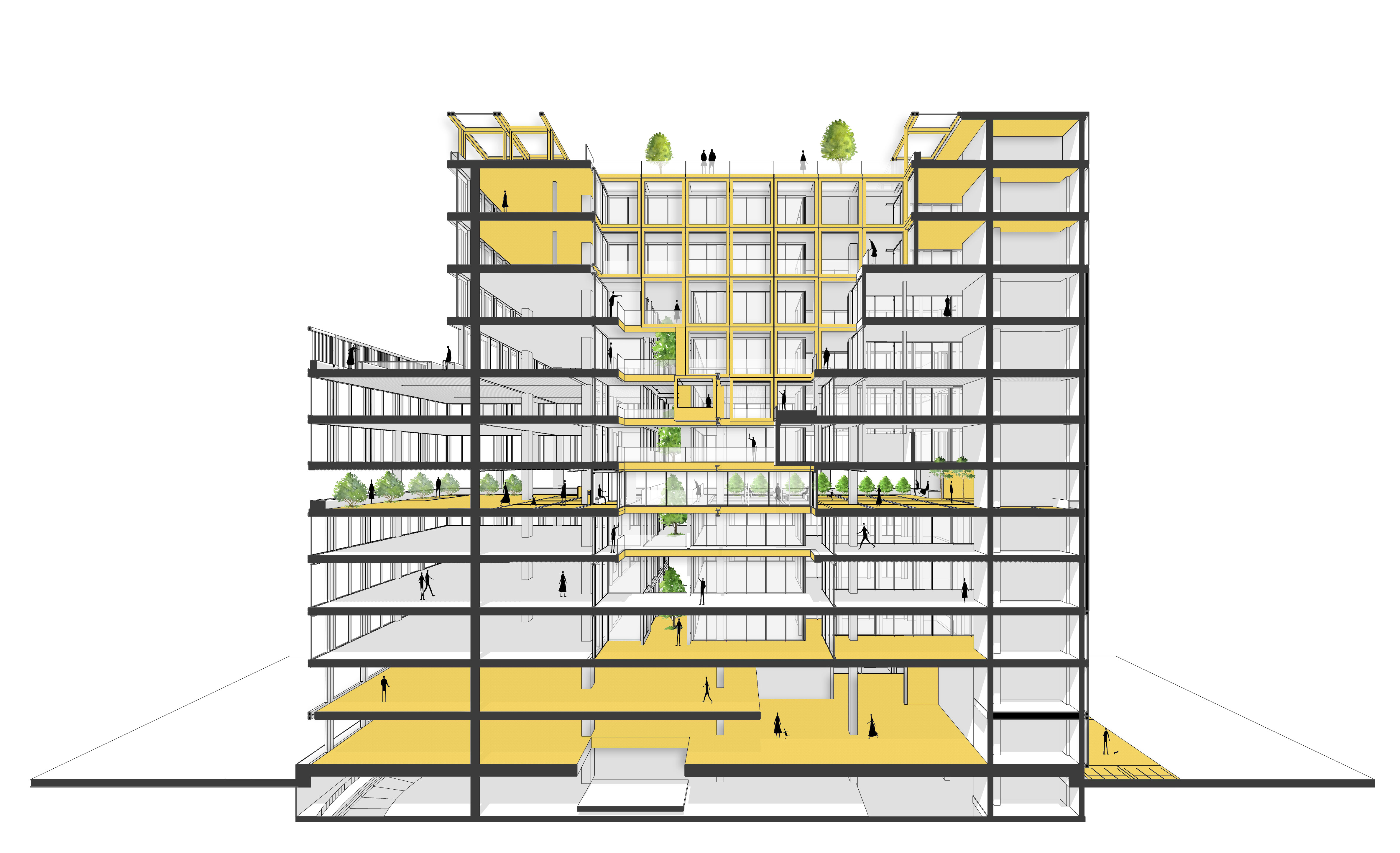 Yellow Cell Office by Cedrus Studio - Architizer