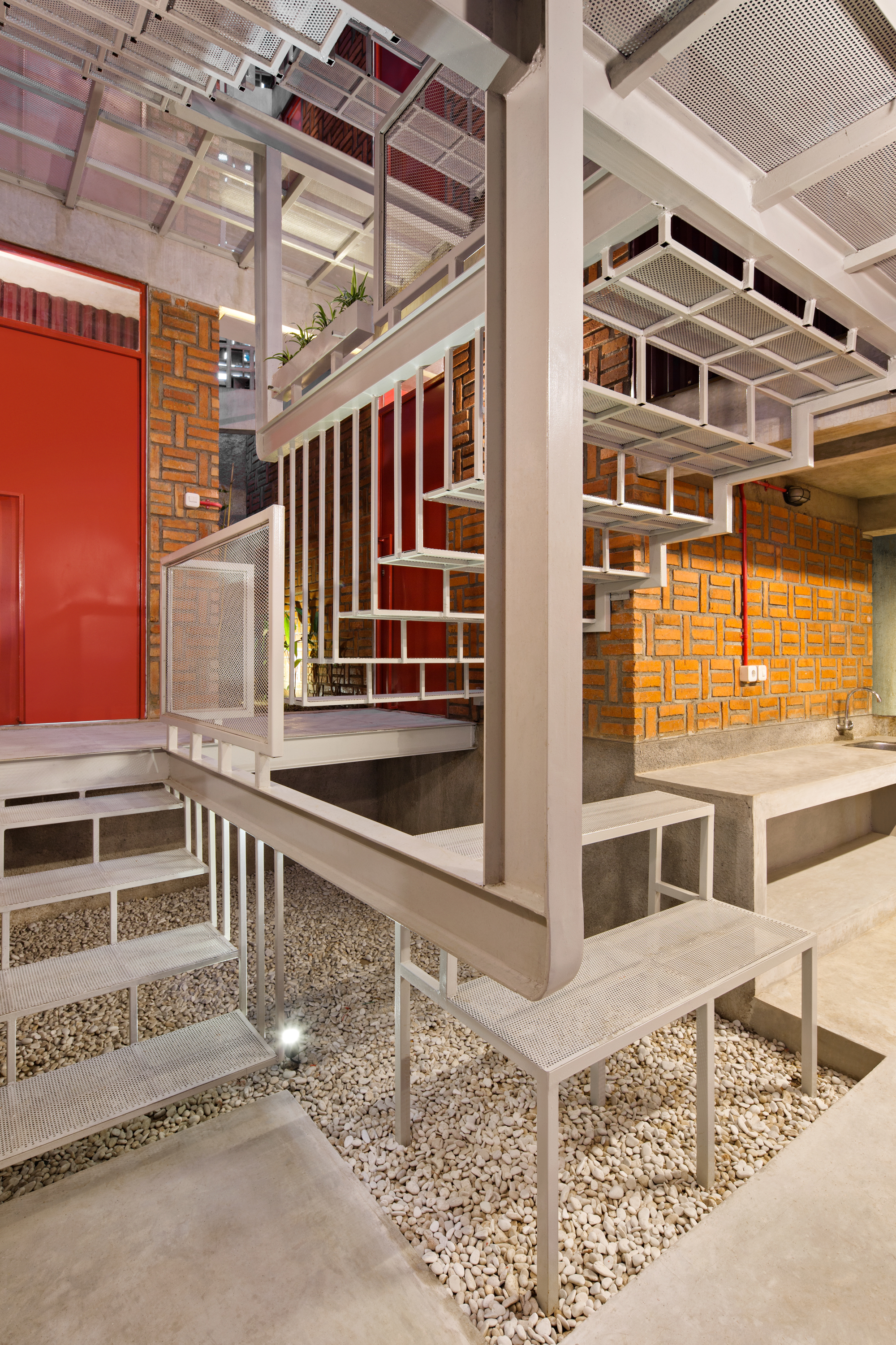 Stack By Step Red Zone Boarding House by Ismail Solehudin Architecture ...