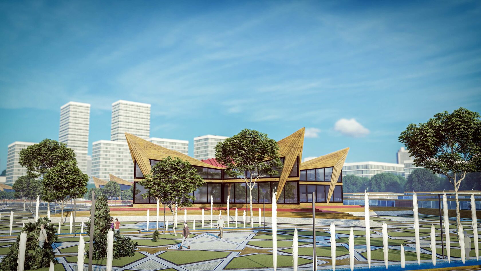 NATIONAL UNITY SQUARE by Wizhevsky Architect - Architizer