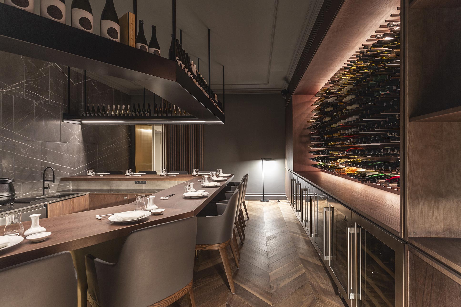 Fuku Bar (estensione J Japanese Restaurant) by FADD Architects - Architizer