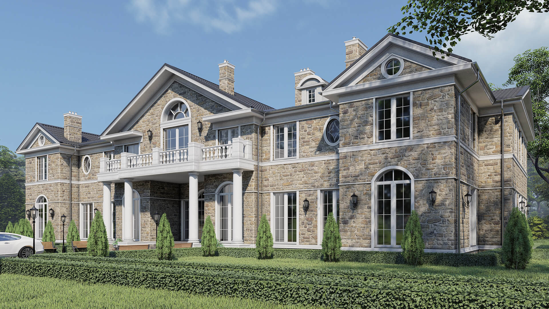 NEOCLASSIC PRIVATE MANOR by Wizhevsky Architect - Architizer