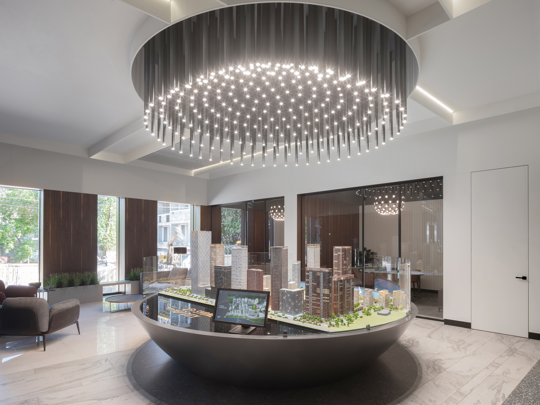 Residential complex Sydney City Sales office by MAD Architects - Architizer