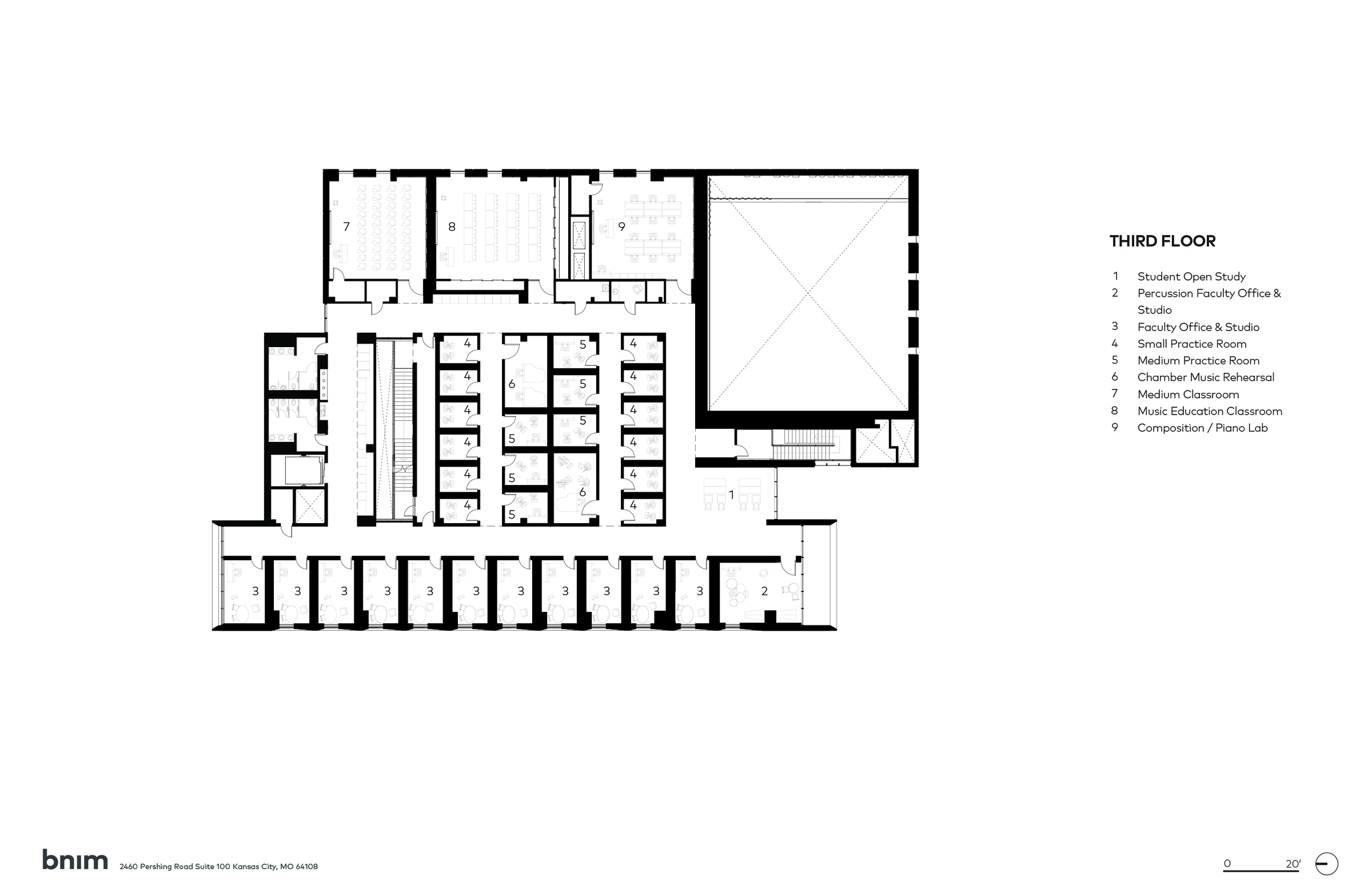 Jeanne and Rex Sinquefield Music Center by BNIM - Architizer