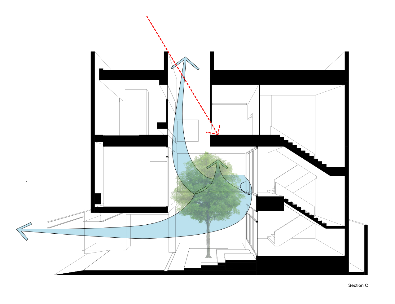 Inside-out house by Studio Krubka - Architizer