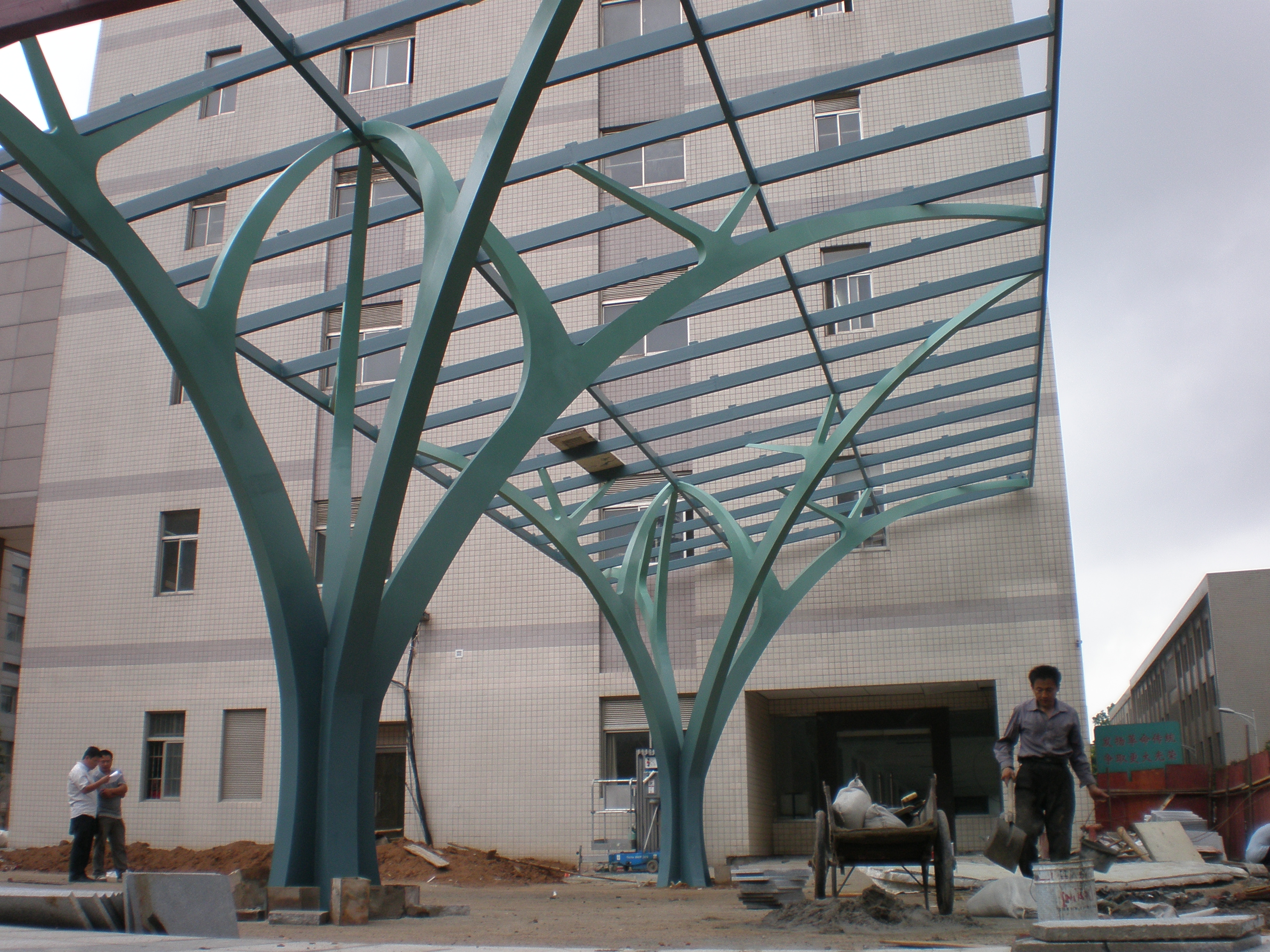 Iron Trees by XinY structural consultants - Architizer