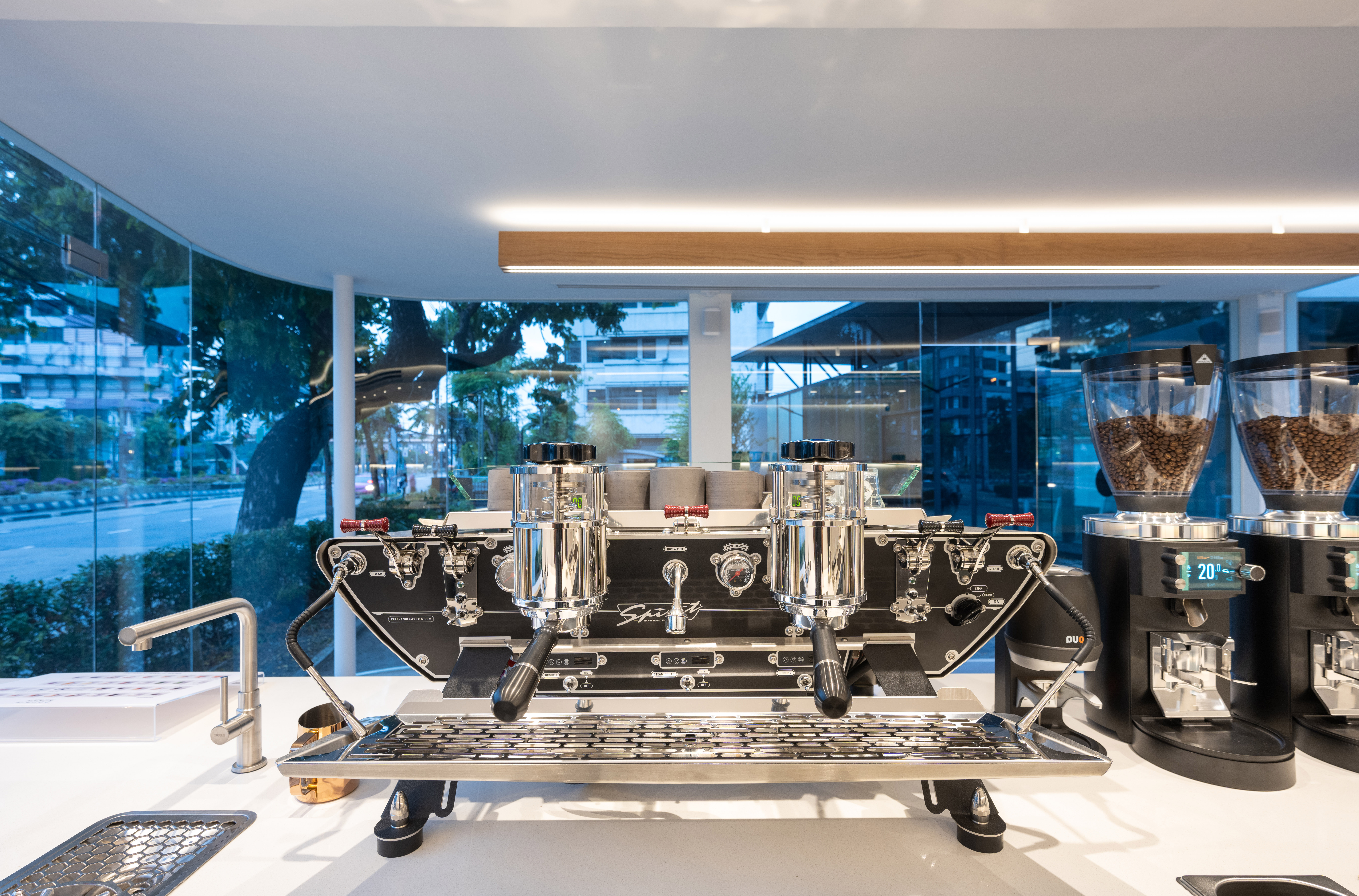 Double Slash Coffee Space by Spacy Architecture - Architizer