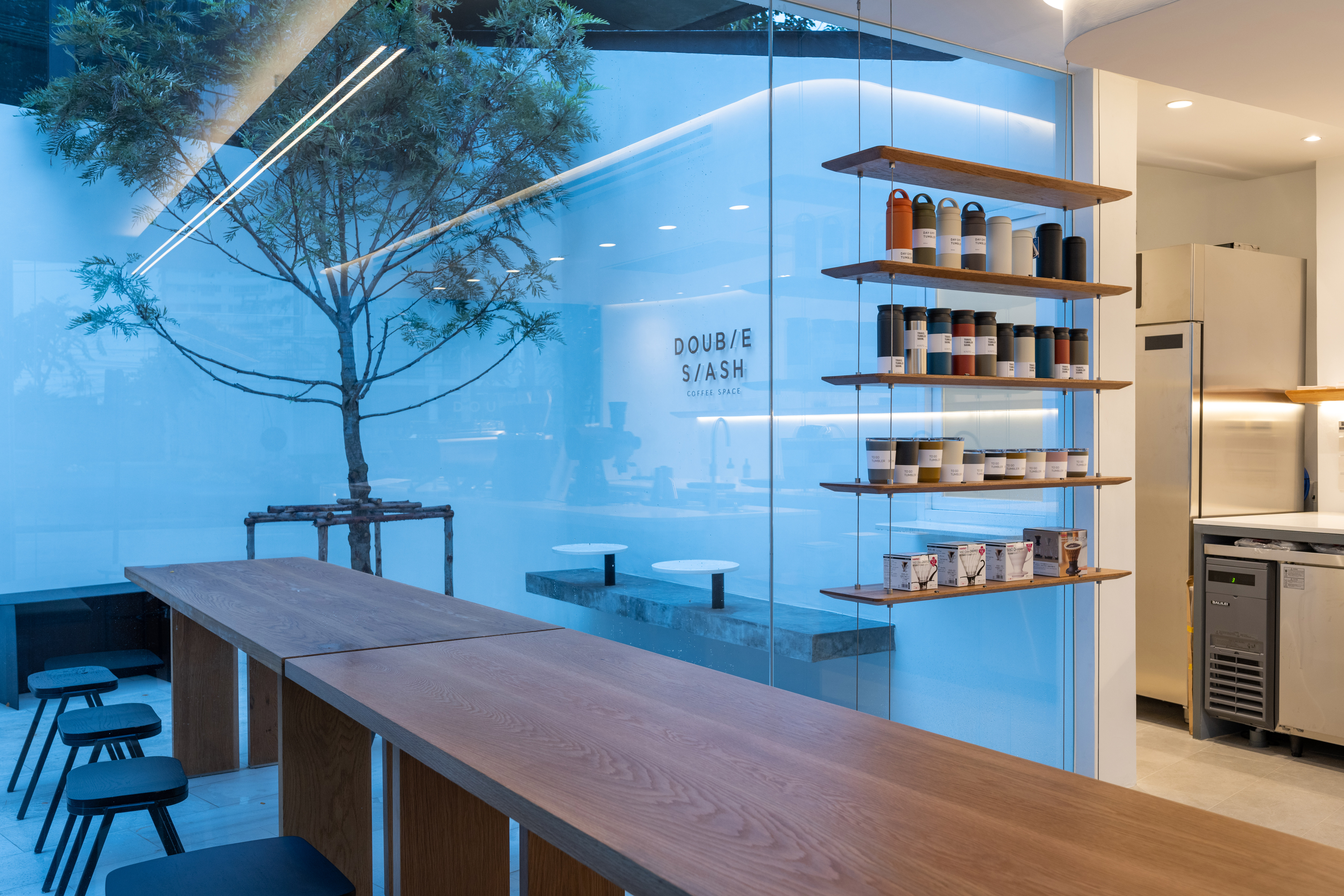 Double Slash Coffee Space by Spacy Architecture - Architizer