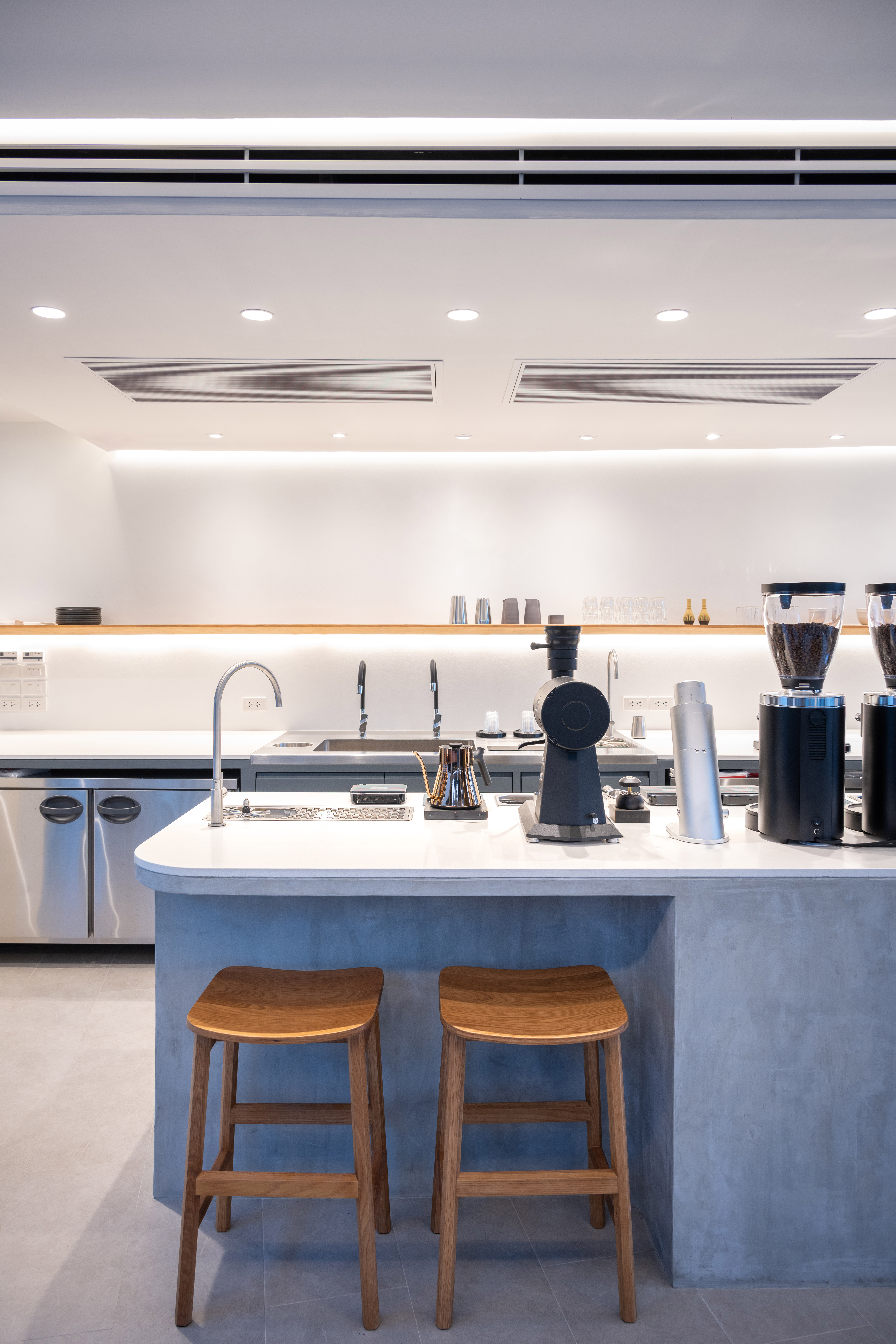 Double Slash Coffee Space by Spacy Architecture - Architizer