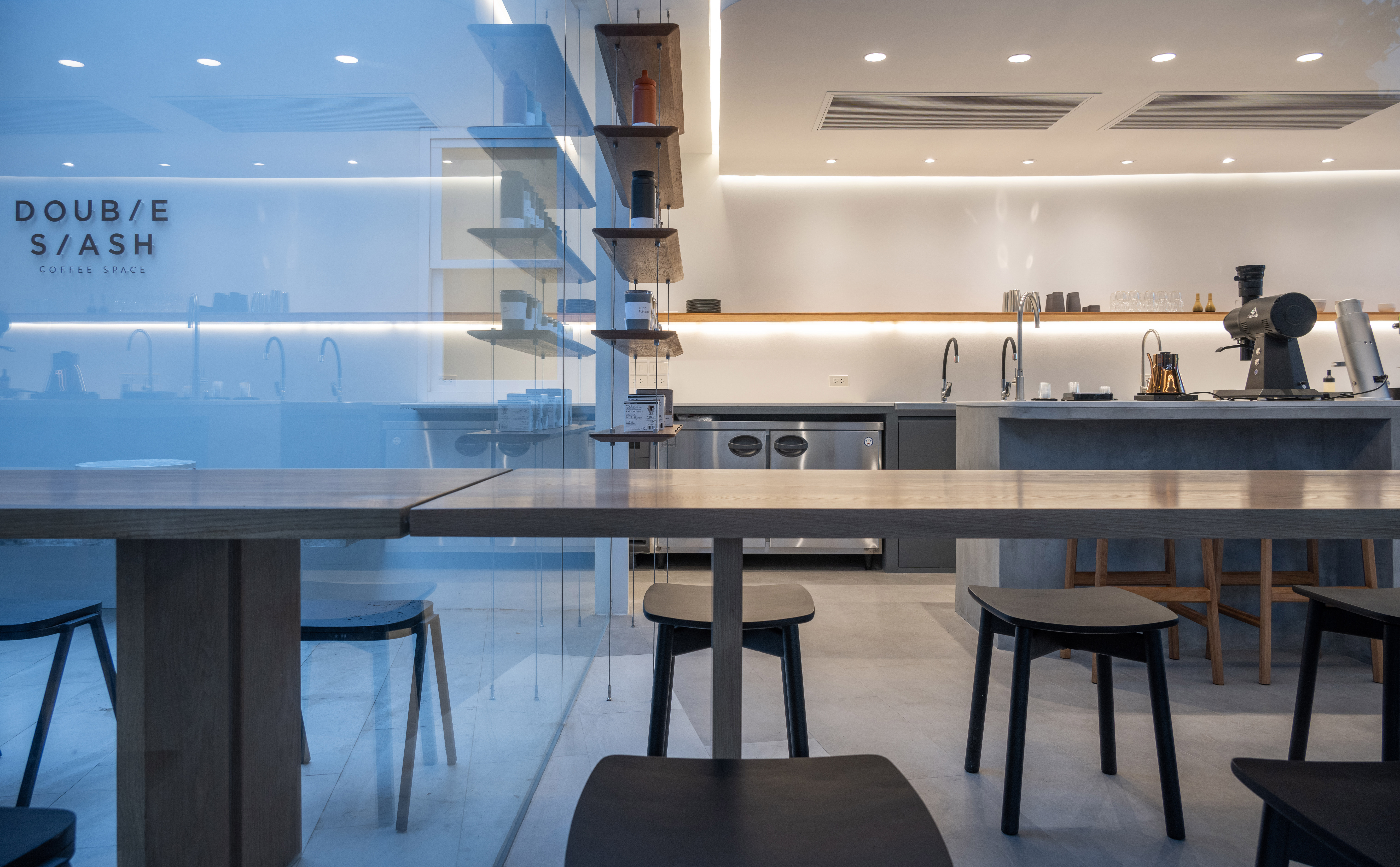 Double Slash Coffee Space by Spacy Architecture - Architizer