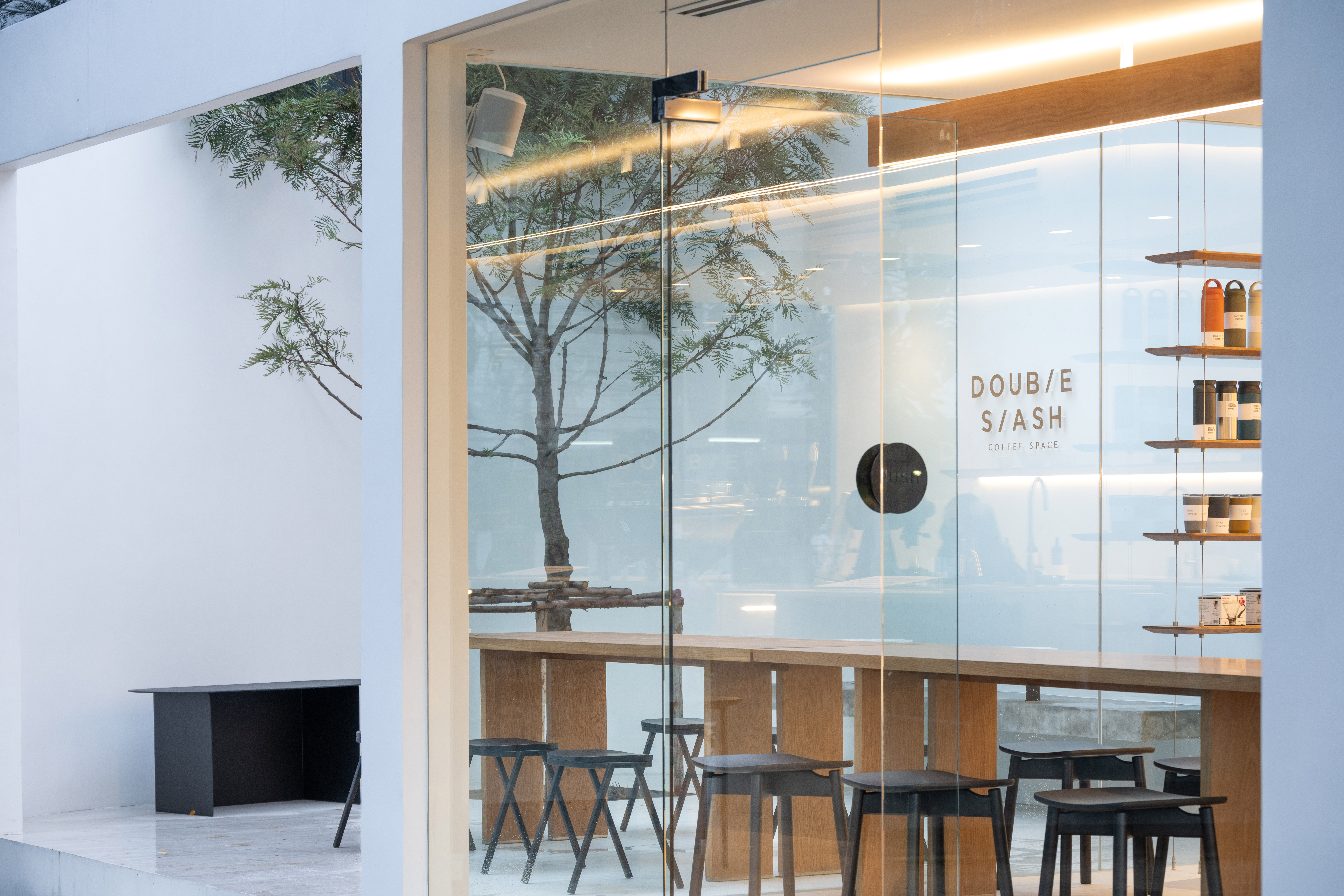 Double Slash Coffee Space by Spacy Architecture - Architizer