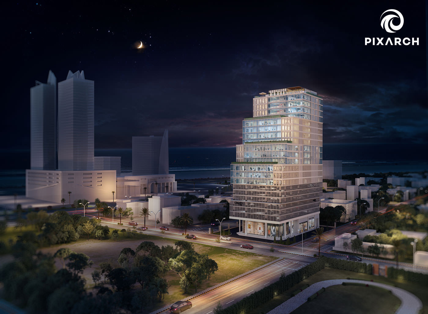 Hoshang Pearl Karachi Visualized by PIXARCH by Pixarch 3D Architectural ...