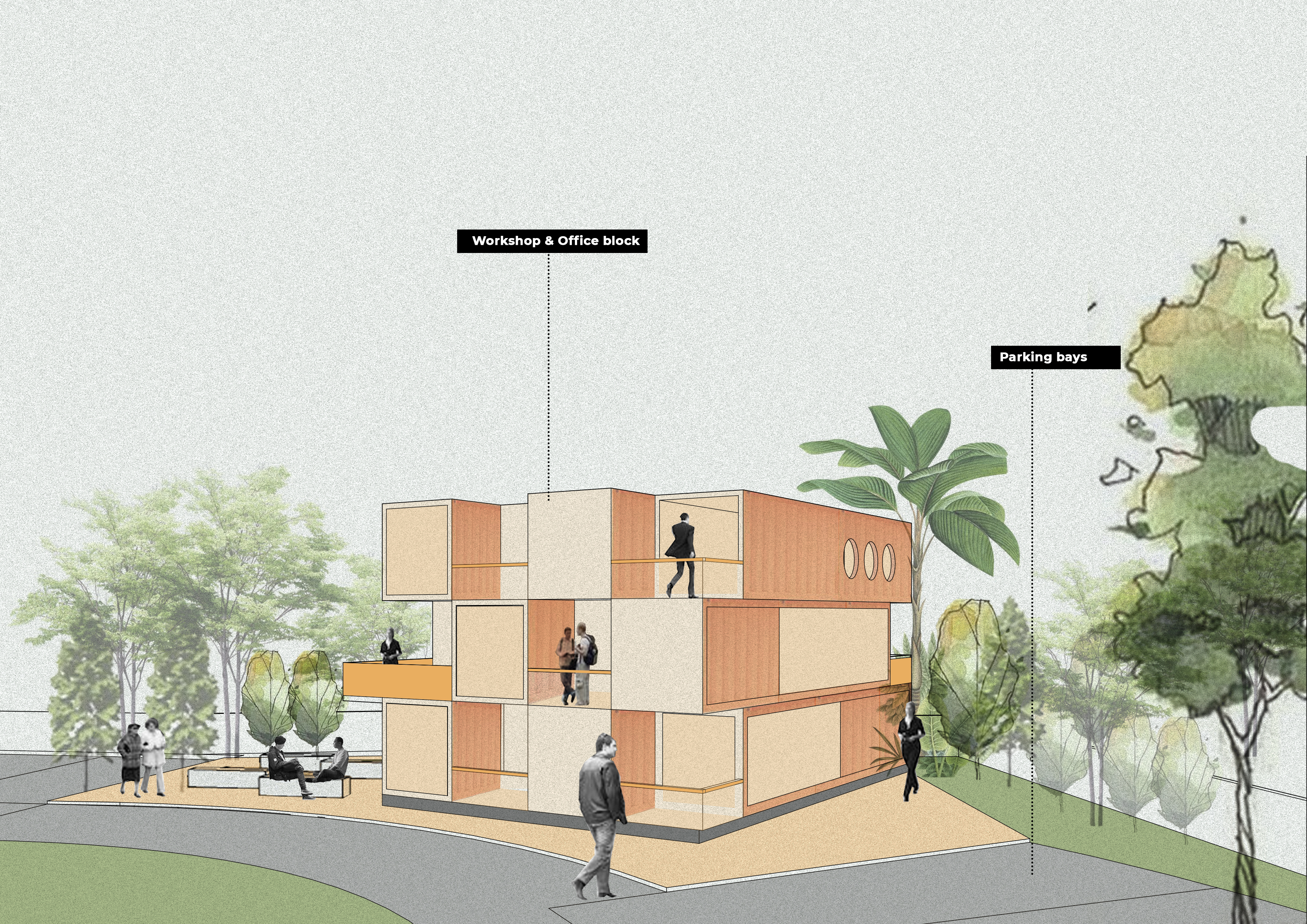 Electric Bus Terminus by Liminal Design Studio - Architizer