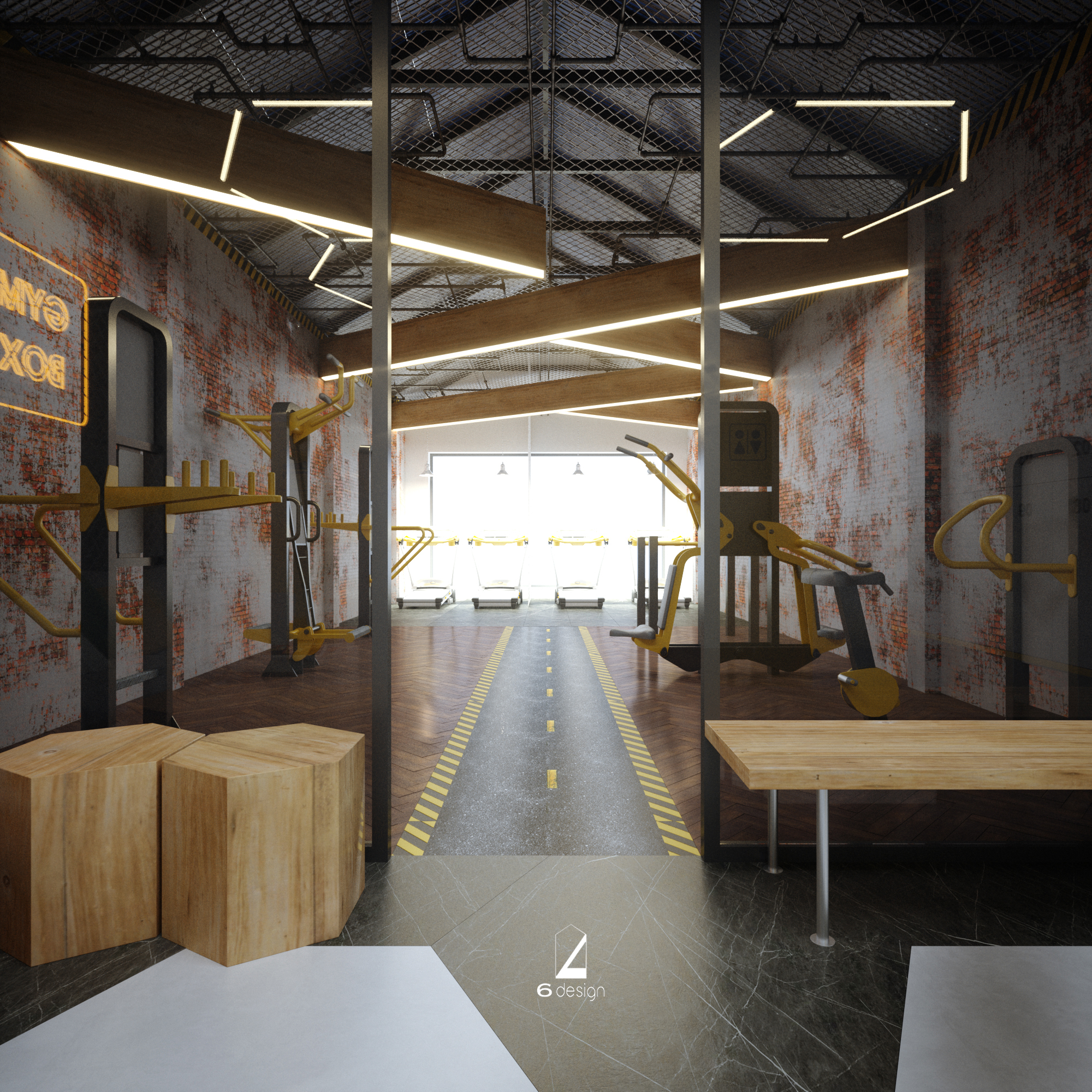 GYM DESIGN THIẾT KẾ PHÒNG TẬP PRIVATE GYM TUỆ TĨNH by 6Design - Architizer