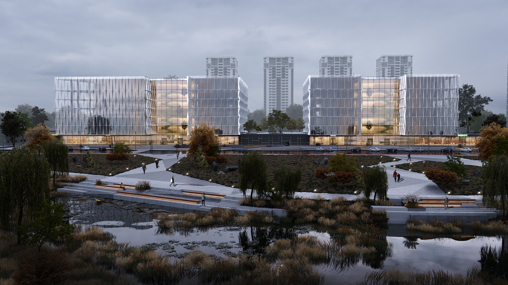 Business center | Kanalna street by archimatika - Architizer