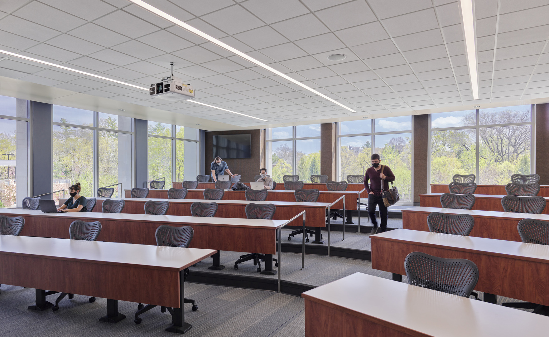 Ivy College of Business - Gerdin Building Expansion by BNIM - Architizer