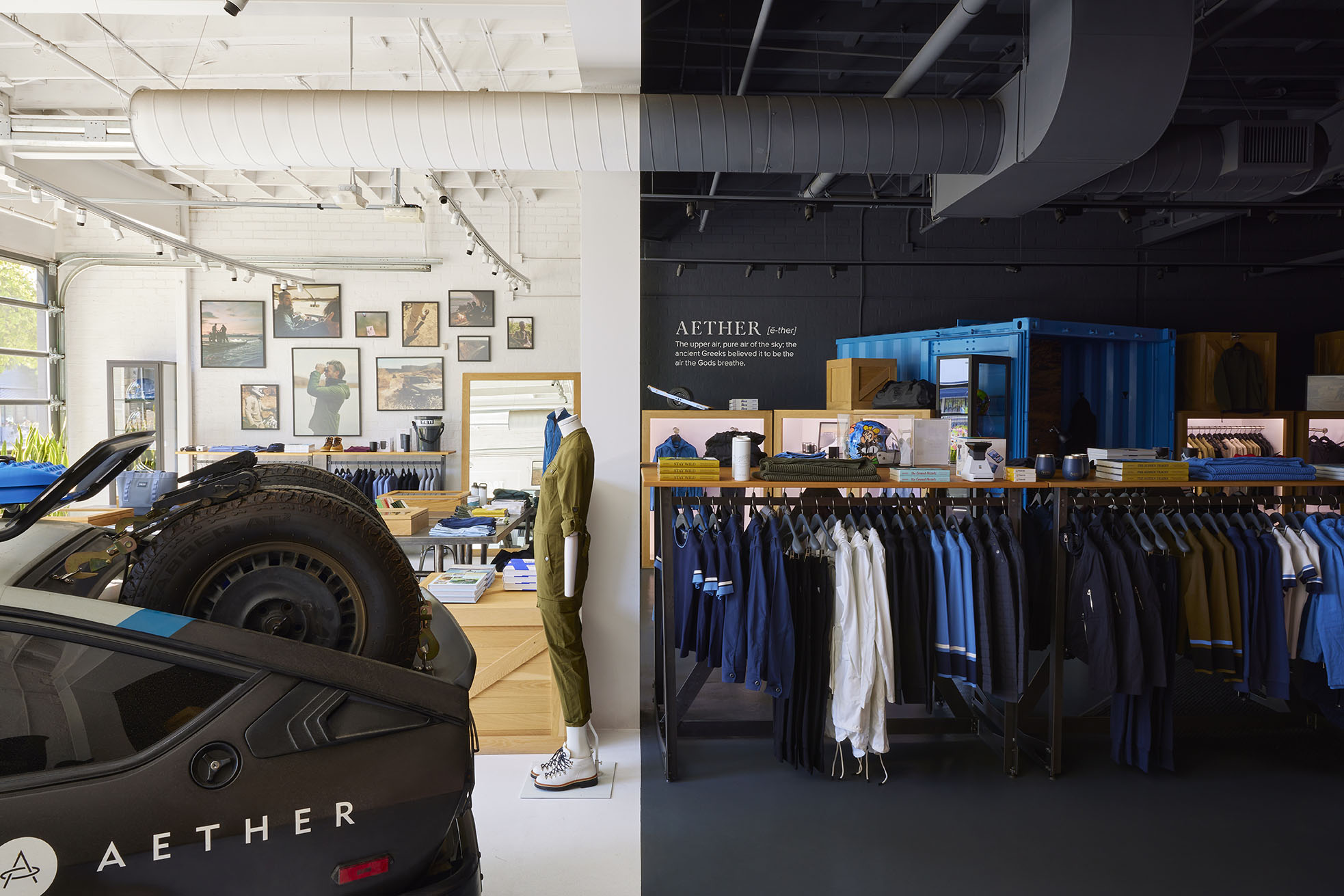 AETHER Apparel Flagship Store by Assembledge+ - Architizer