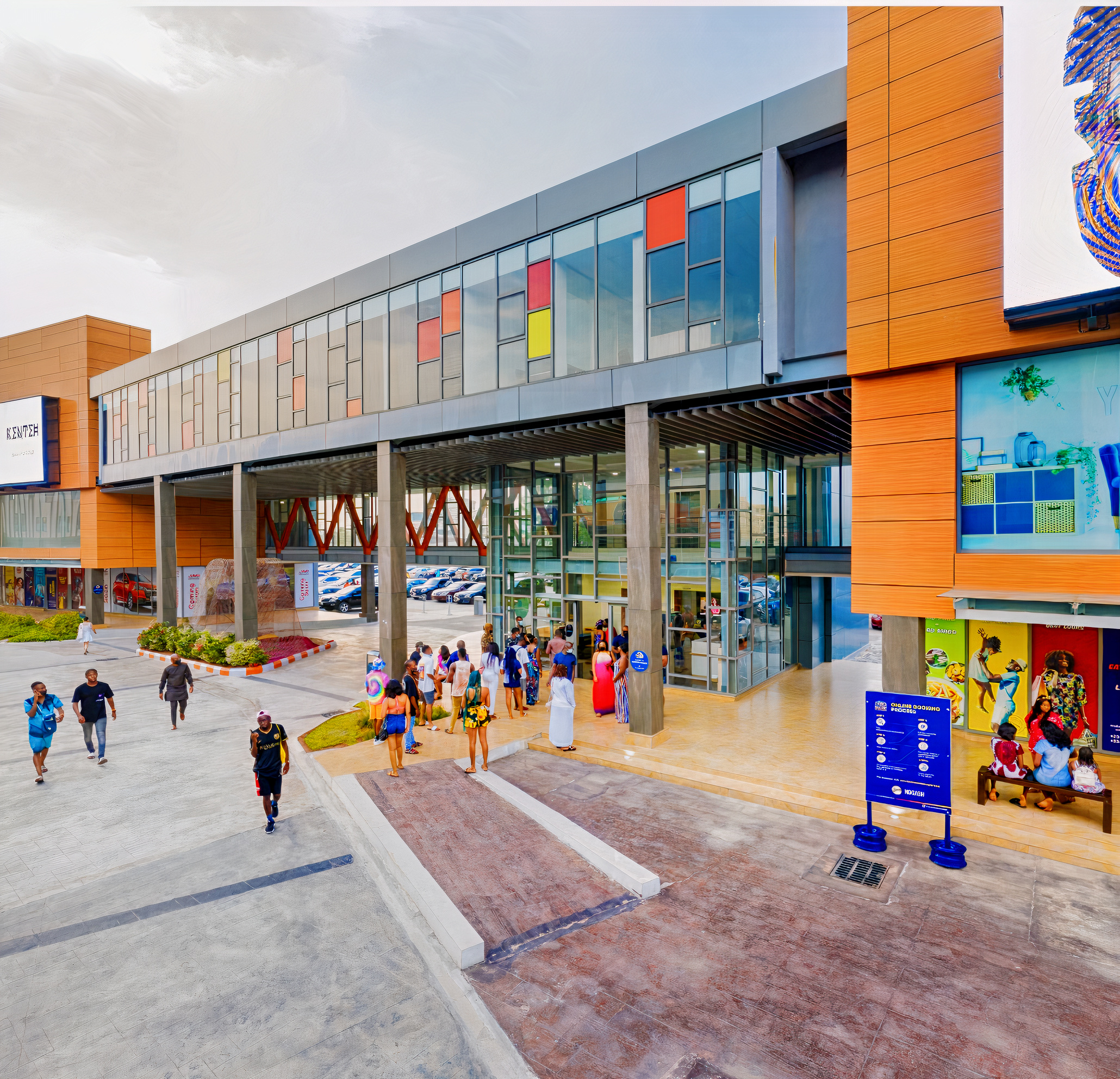 Landmark Retail Boulevard by ANA Design Studio Pvt. Ltd. New Delhi ...