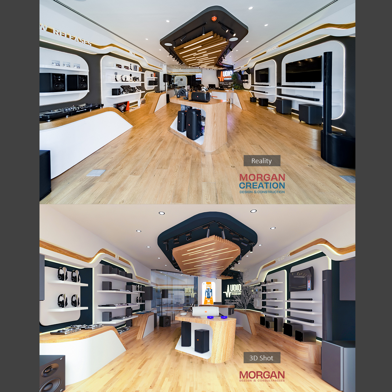 Audio Technology Showroom by Morgan Design and Consultancies - Architizer