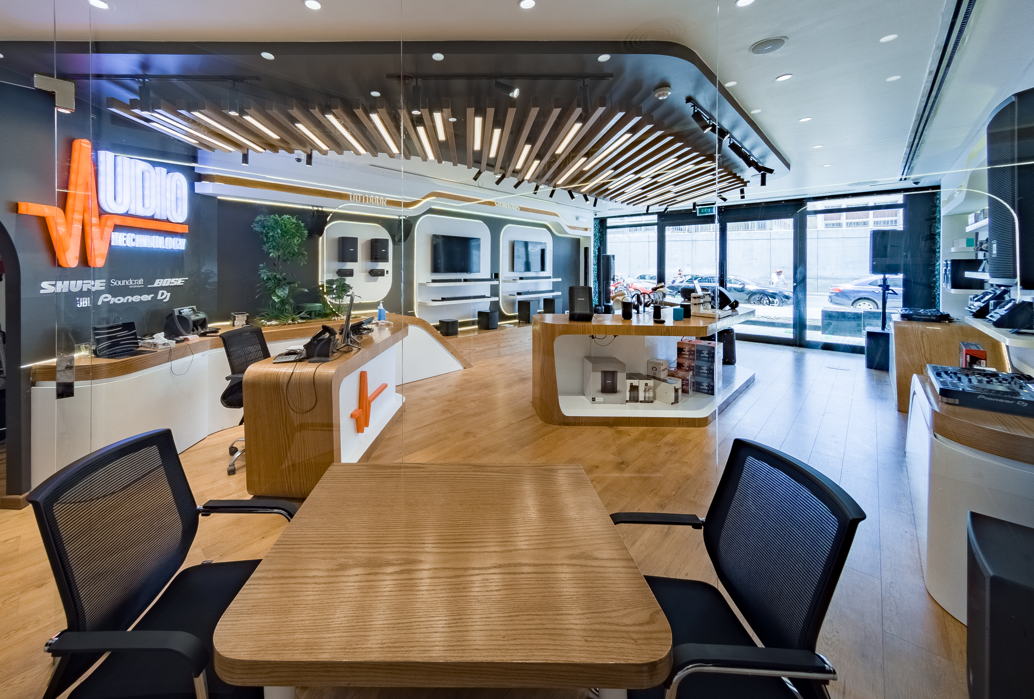 Audio Technology Showroom by Morgan Design and Consultancies - Architizer