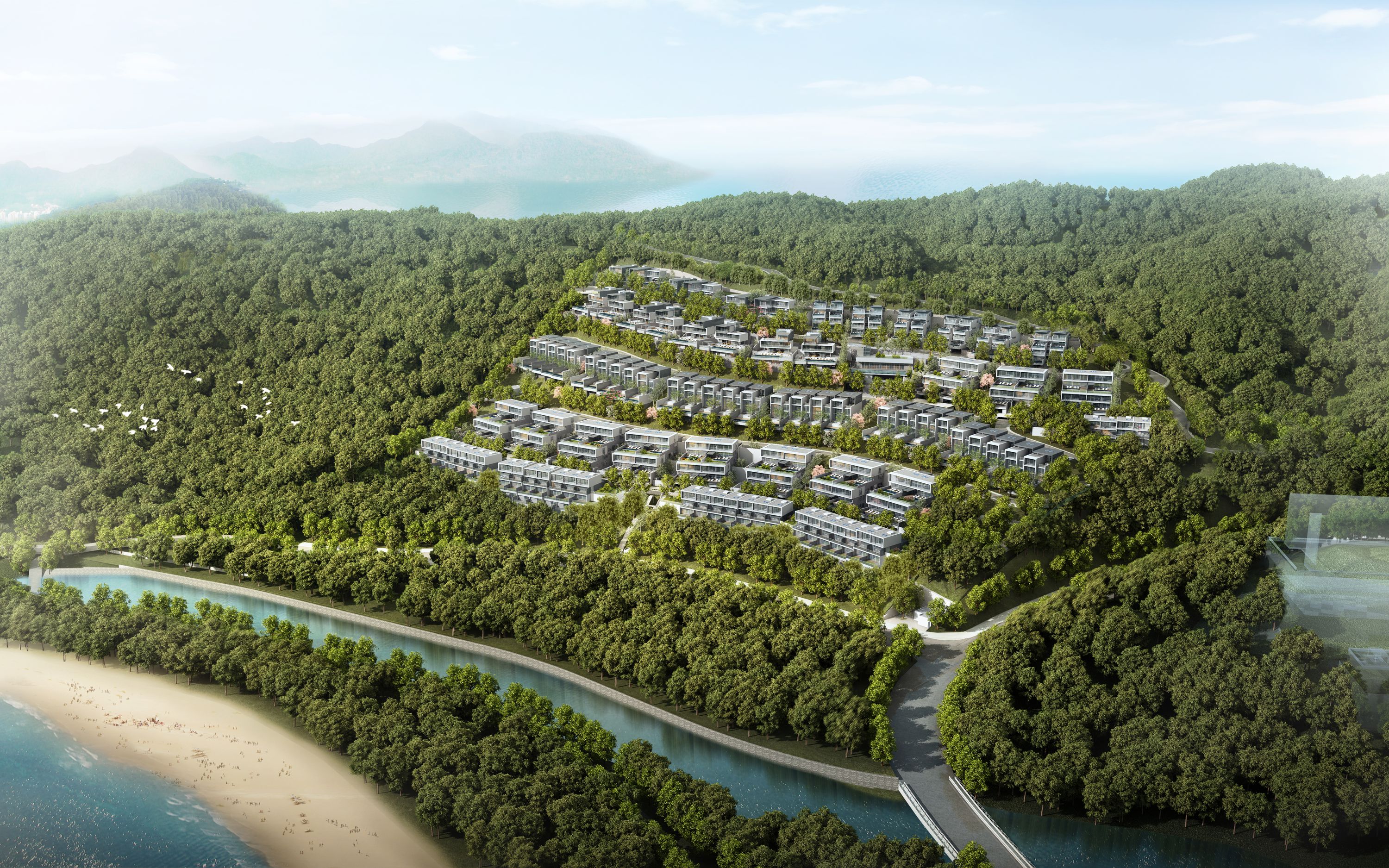 Skyline Villa - Xiaojing Bay, China by Original Vision - Architizer