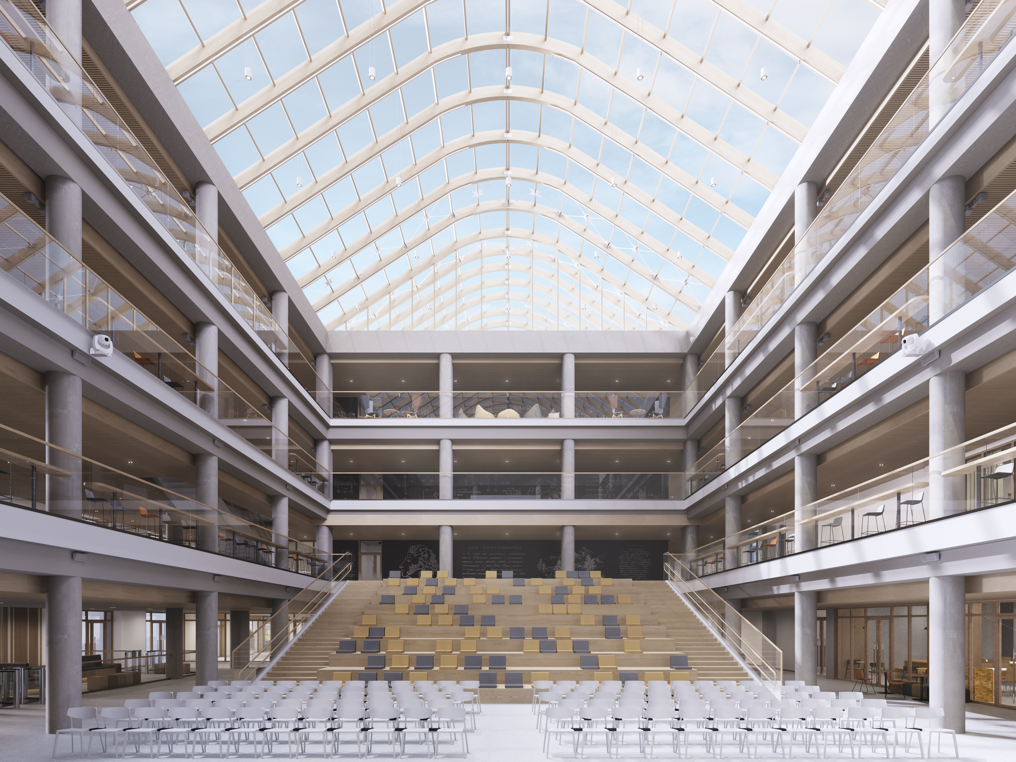 Residential district school by Brusnika - Architizer