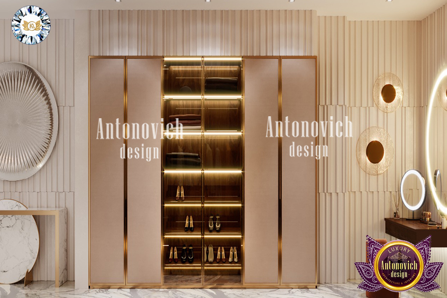 FANCY WARDROBE INTERIOR DESIGN by LUXURY ANTONOVICH DESIGN - Architizer