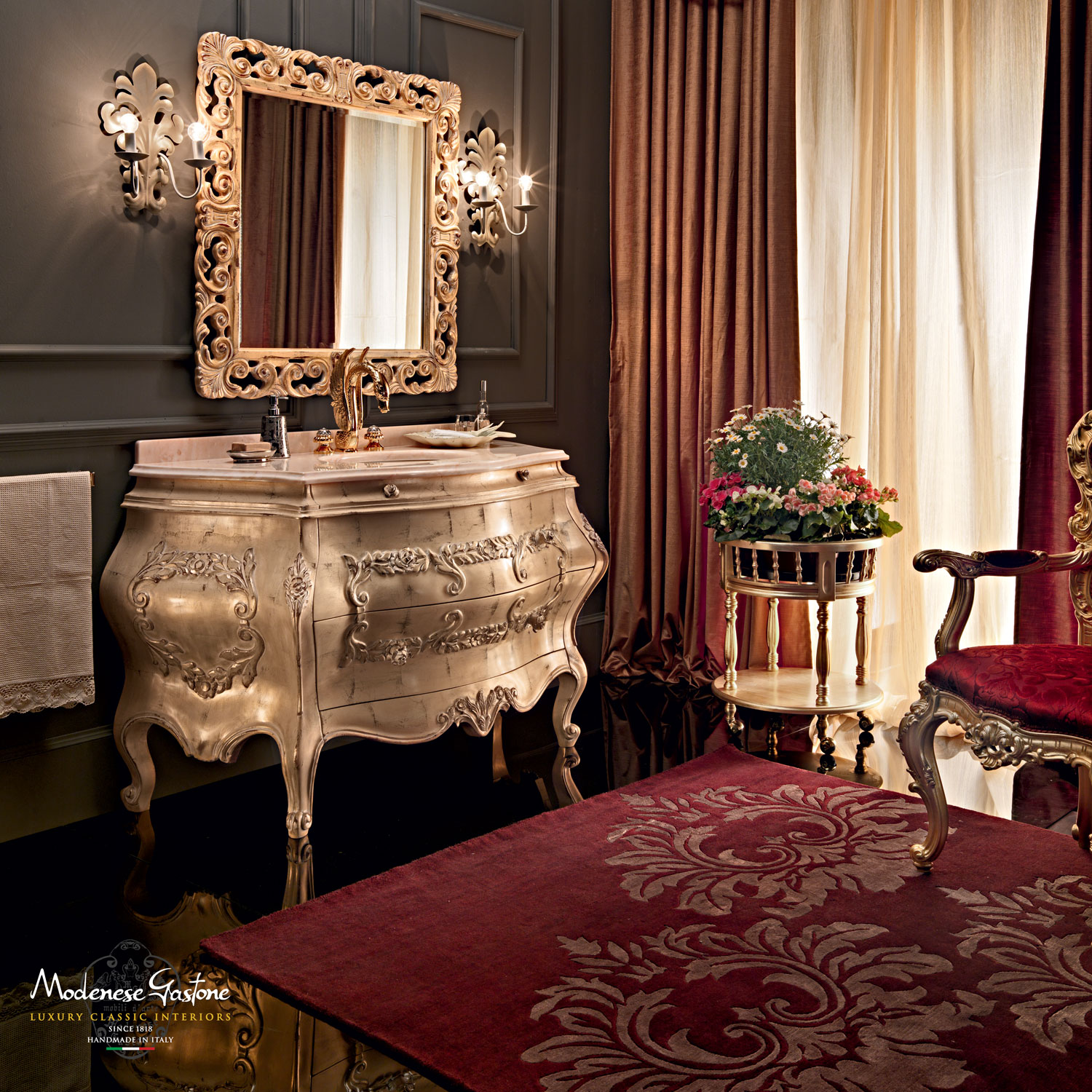 Elegant Bathroom Design From Modenese Luxury Interiors by MODENESE ...