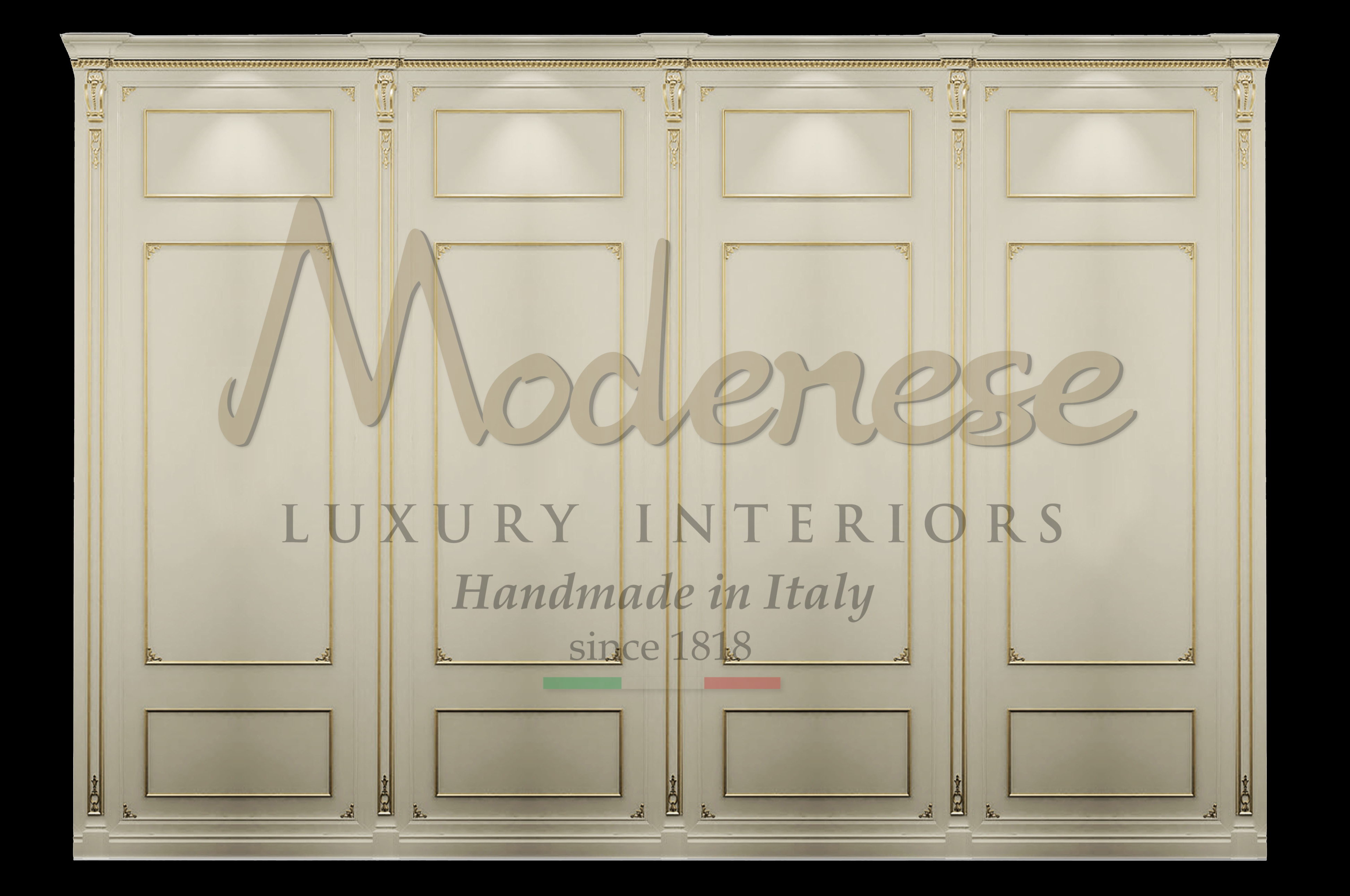Gorgeous Interior Design With Boiserie Panels by MODENESE Luxury ...