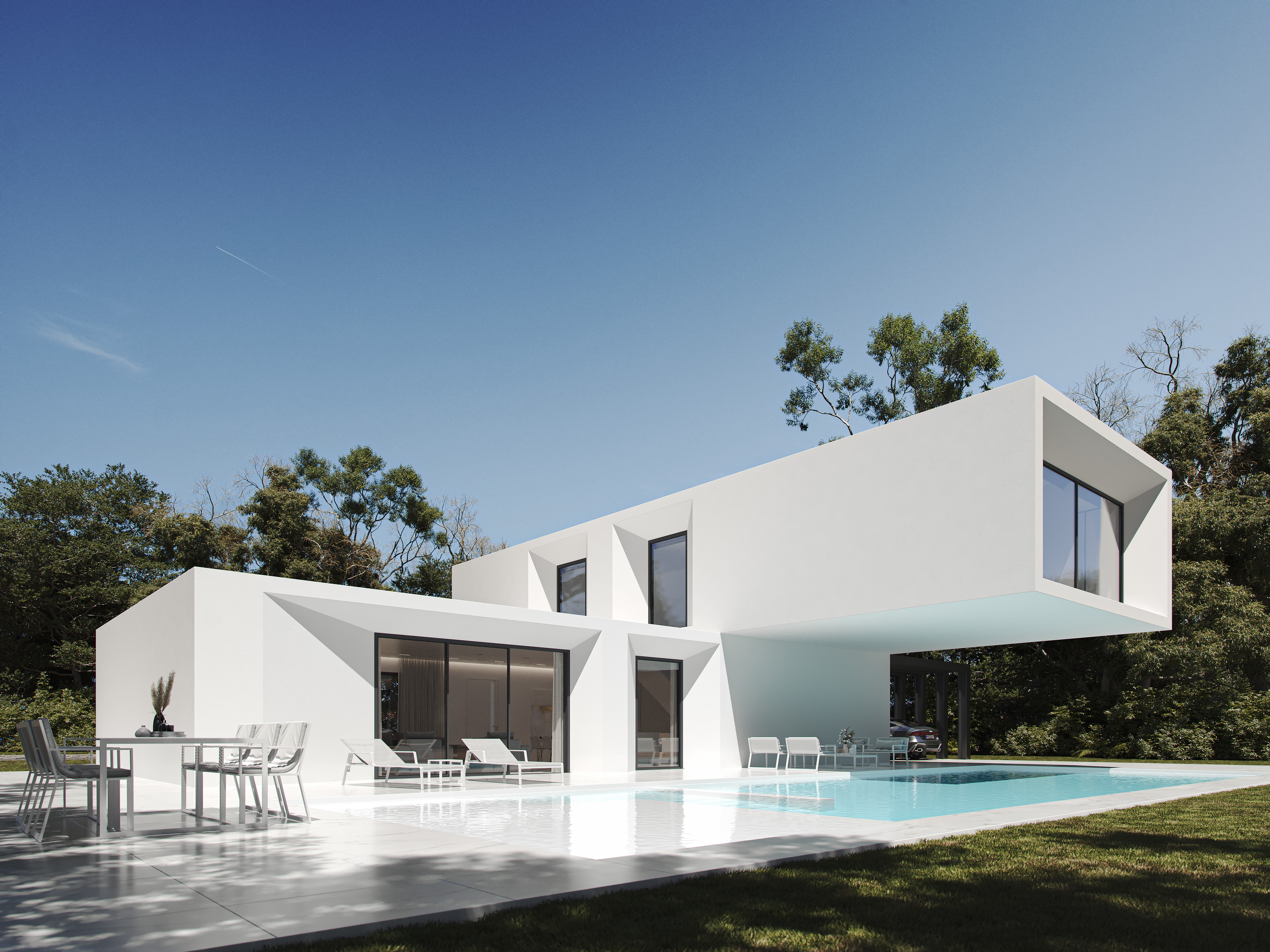 Rectangle M. House by Vis-Render - Architizer