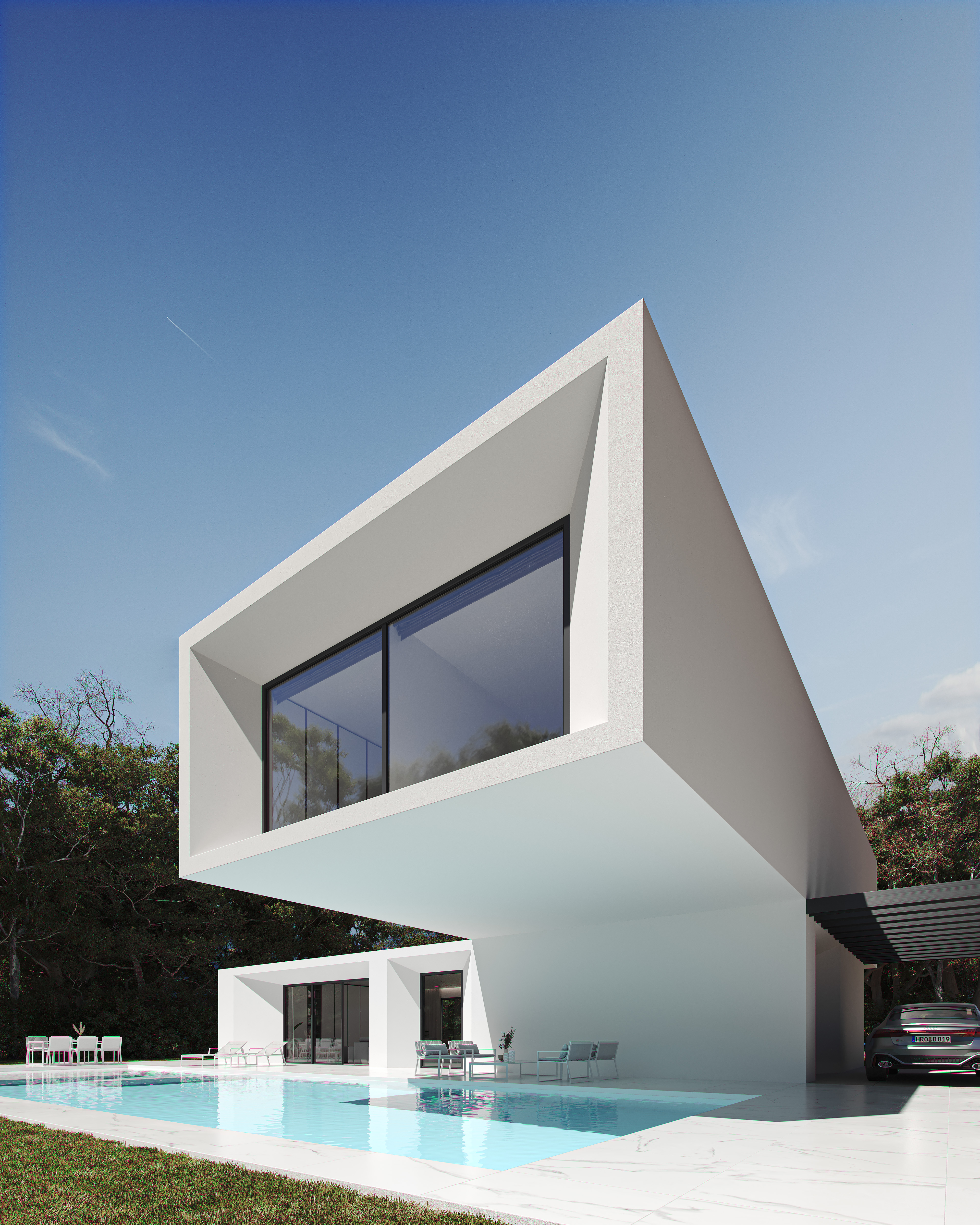 Rectangle M. House by Vis-Render - Architizer