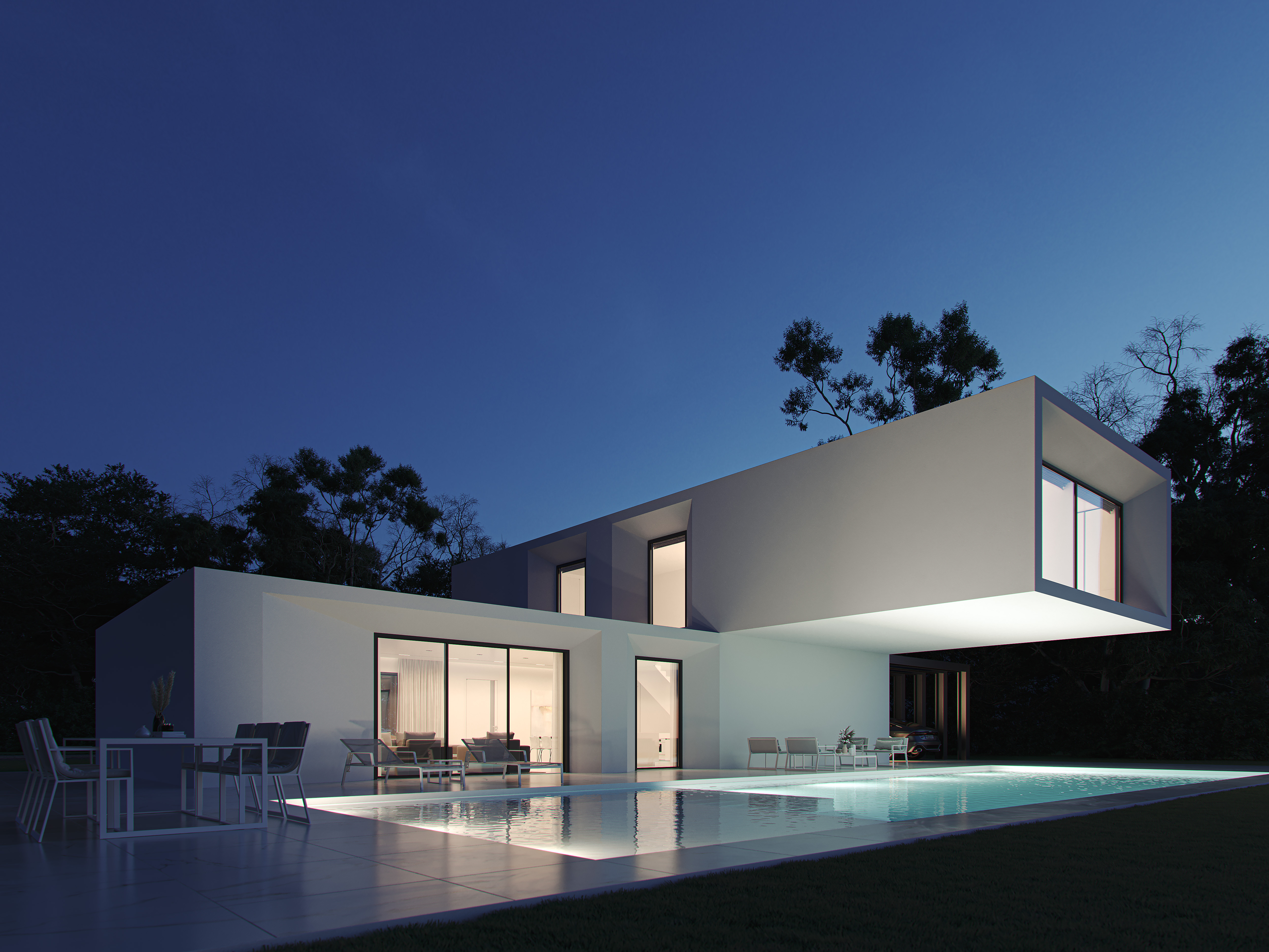 Rectangle M. House by Vis-Render - Architizer