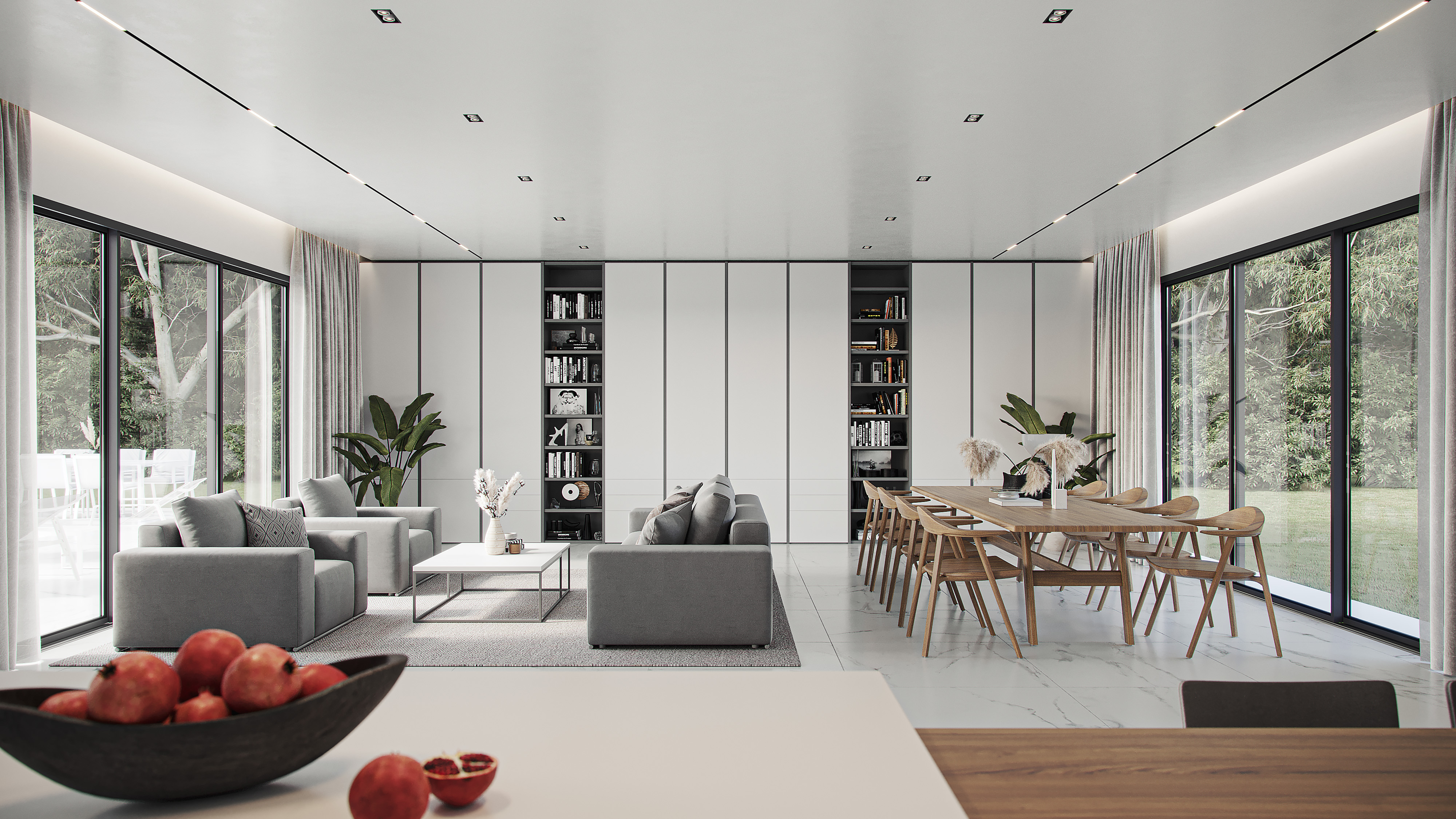 Rectangle M. House by Vis-Render - Architizer