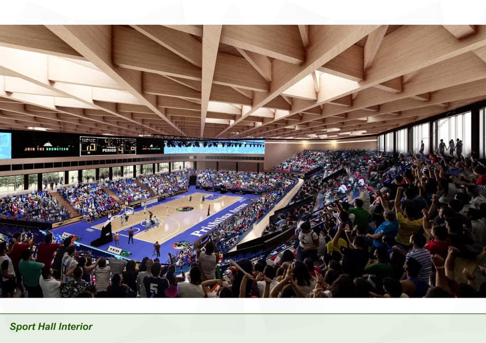 Prishtina Arena Sports Hall by Vizion Project - Architizer