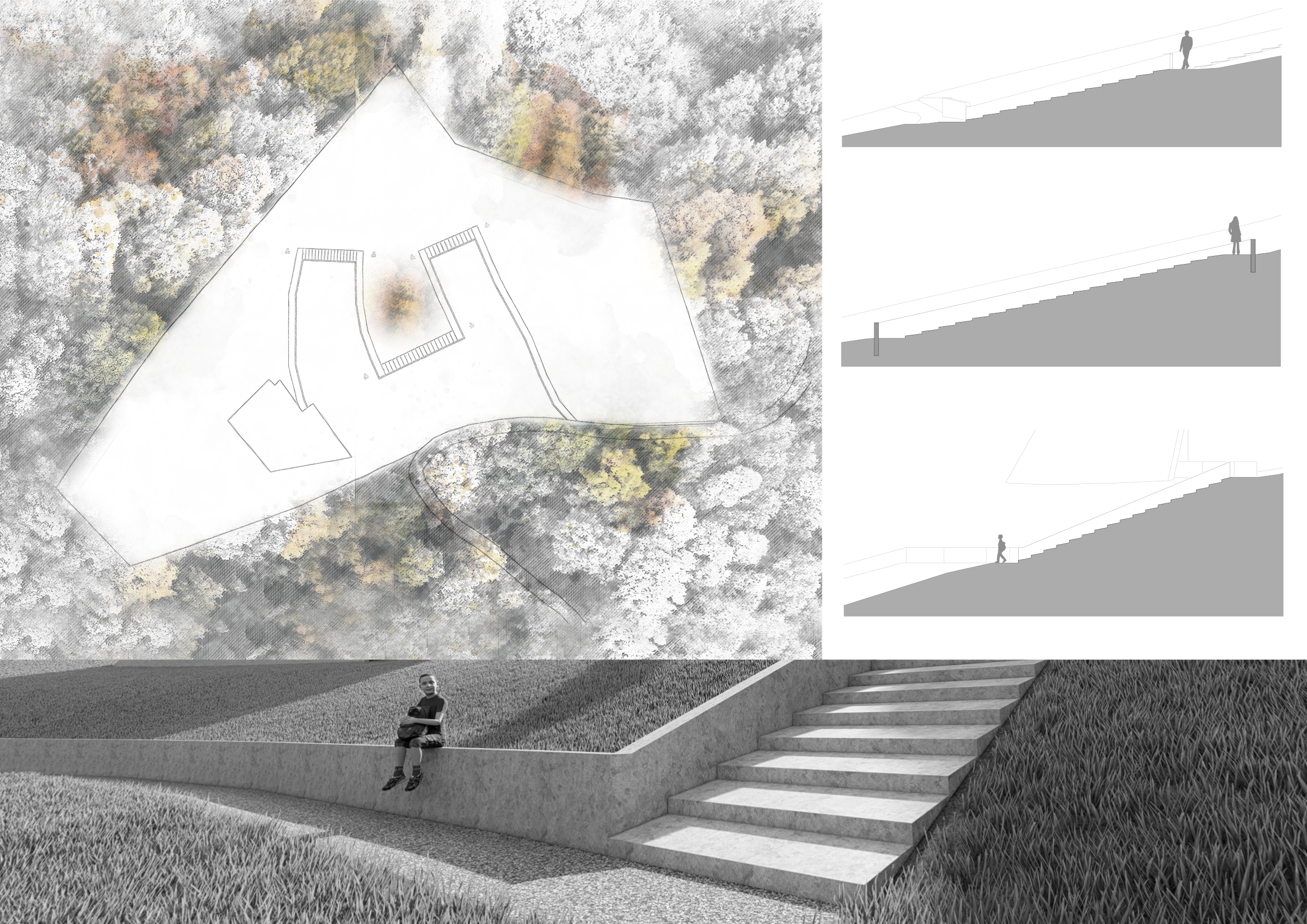 Sculptural Landscaping by Roman Neuländner Architektur - Architizer