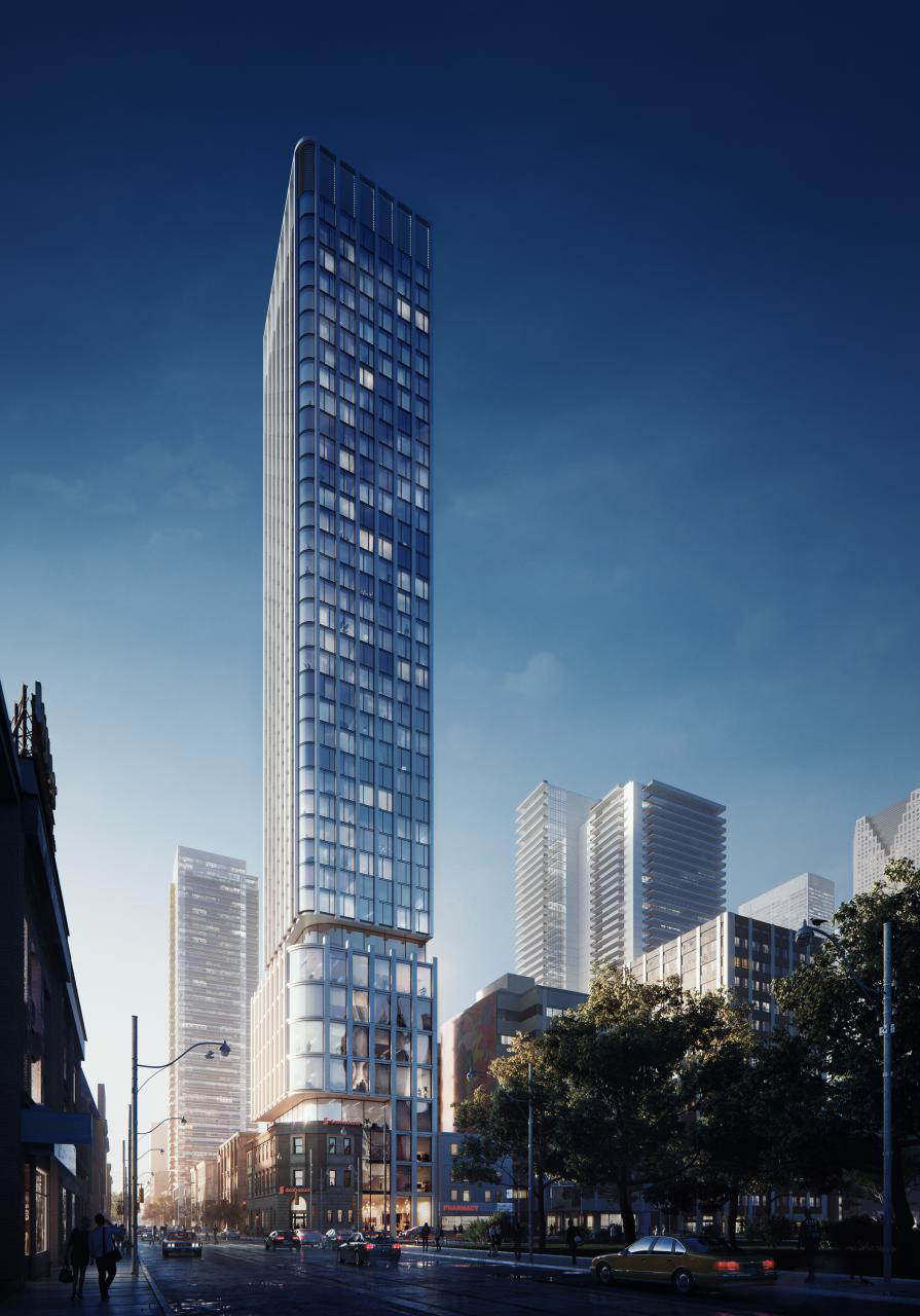 Queen Tower architectural rendering by Lunas Visualization - Architizer