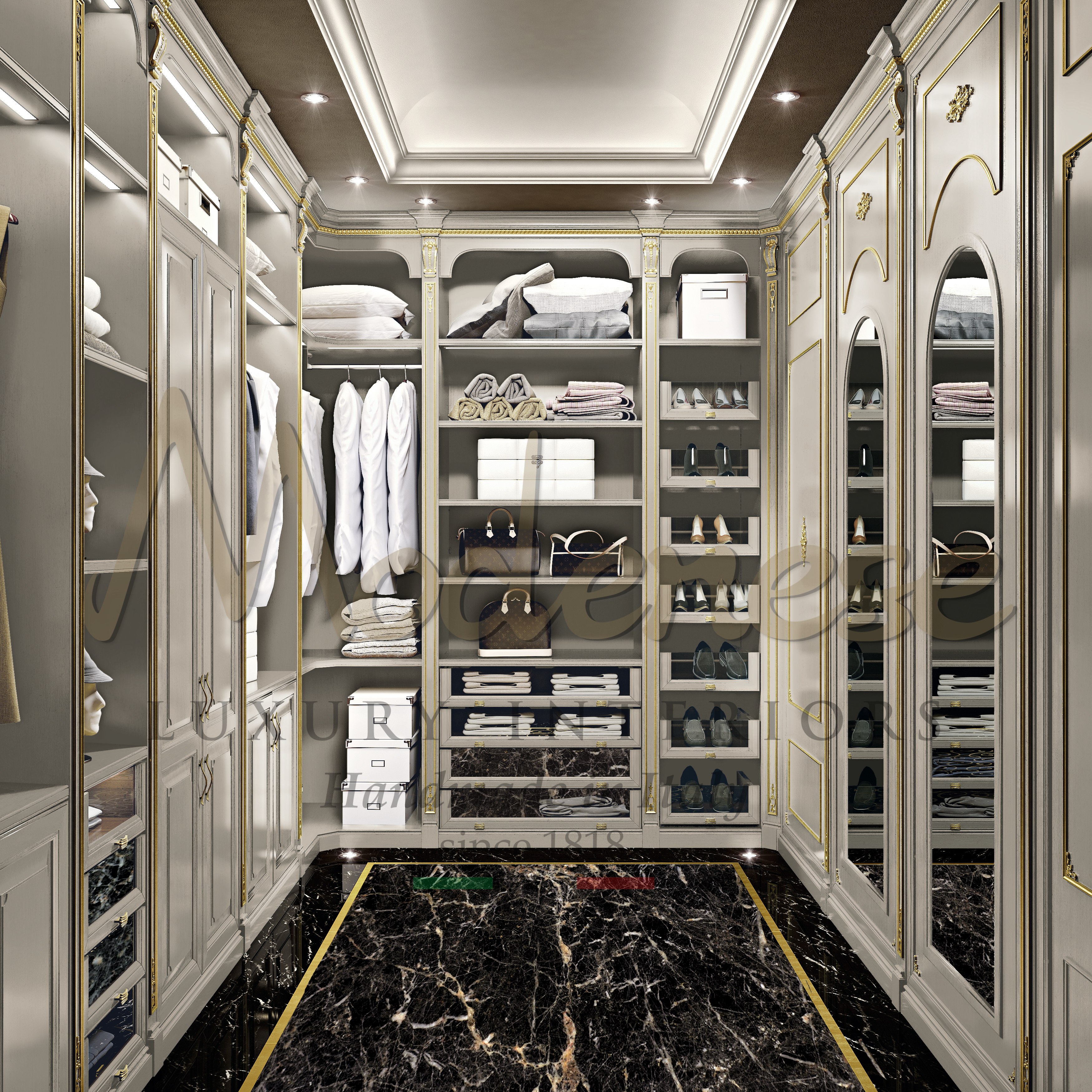 Wardrobe Room — Kingdom of Order and Style by MODENESE Luxury Interiors ...