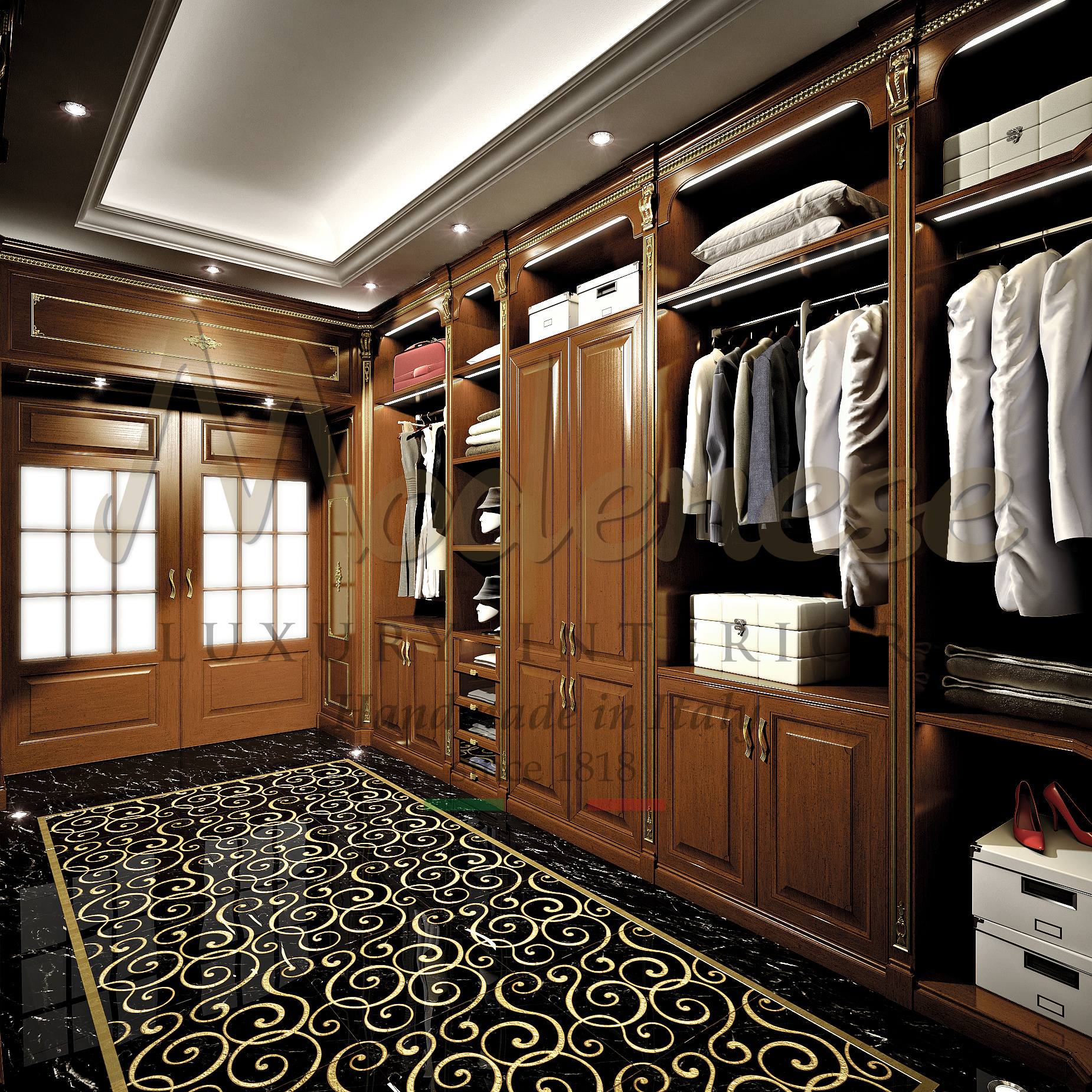 Wardrobe Room — Kingdom of Order and Style by MODENESE Luxury Interiors ...