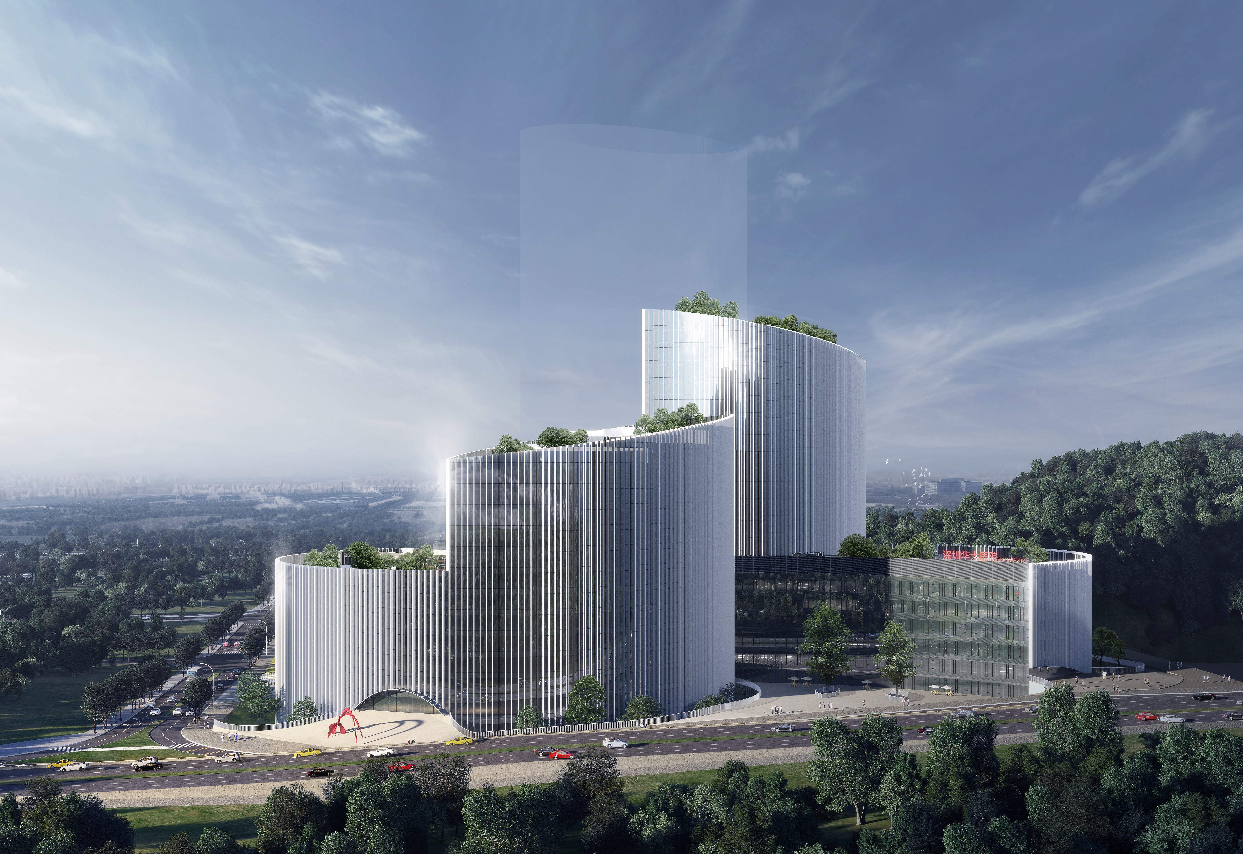 Shenzhen BGI Hospital by Lemanarc SA - Architizer