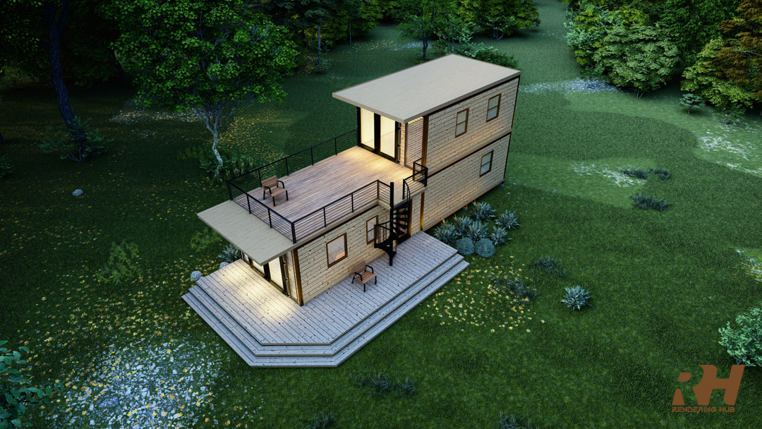 Tiny House by Rendering Hub - Architizer