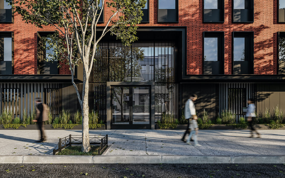 Brand-new 26-unit apartment building by DEGOrender - Architizer
