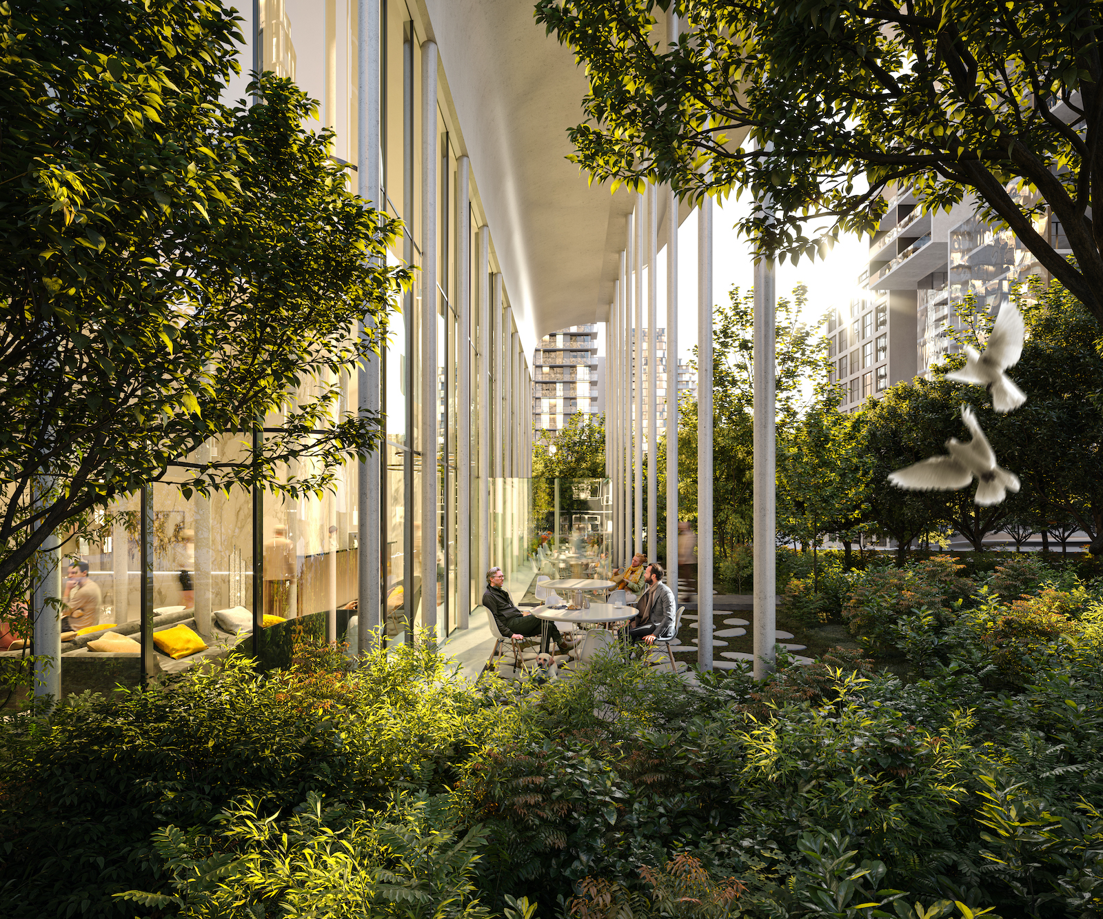 Tower in the park: new high-rise development by DEGOrender - Architizer